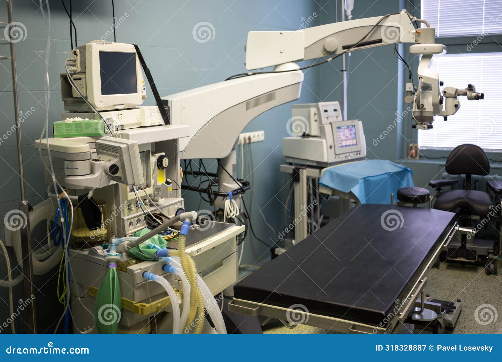 Modern Operating Room for Eye Surgery at the Stock Image - Image of ...