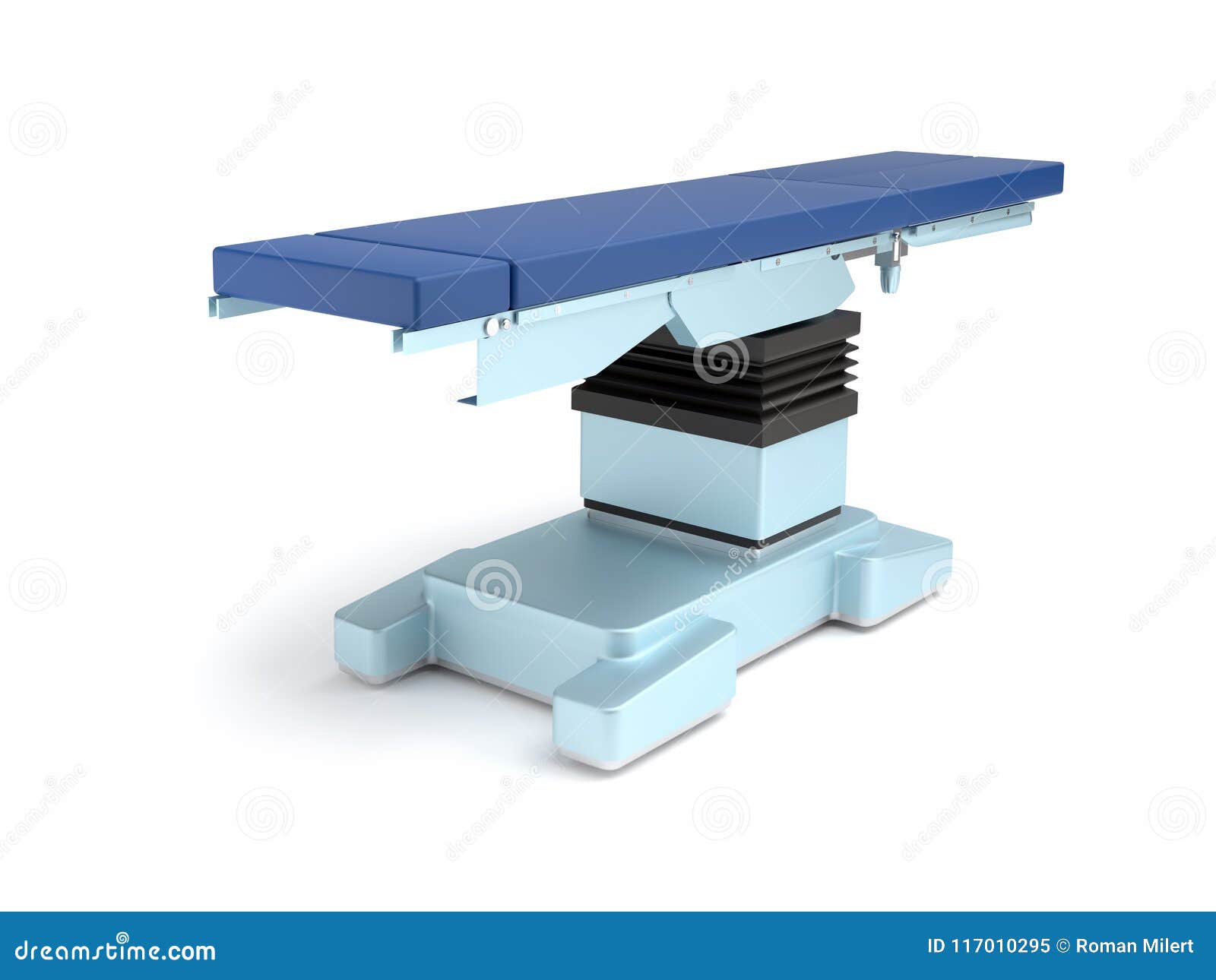 Modern operating table stock illustration. Illustration of health ...