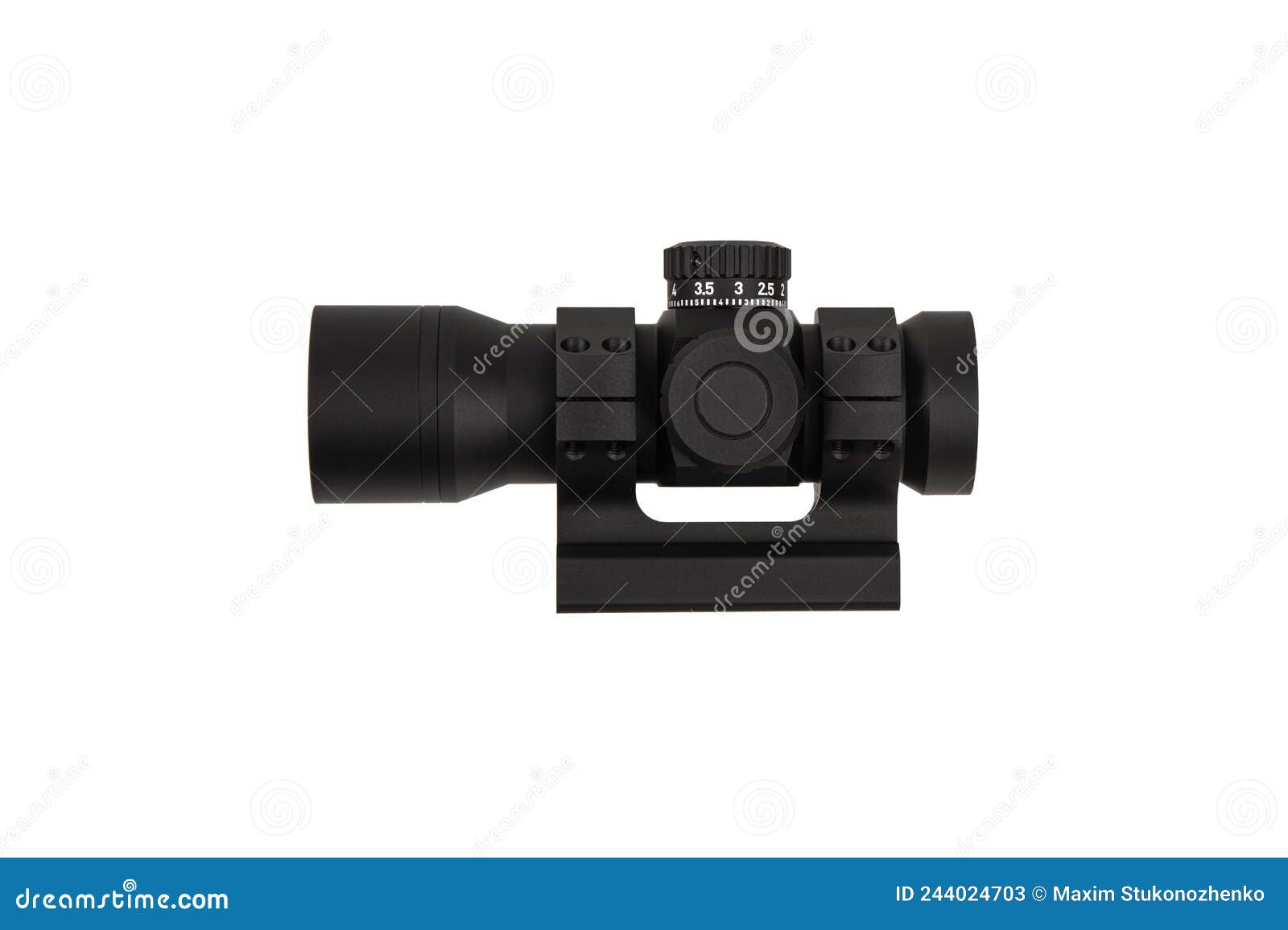 Modern Optical Collimator Sight. Aiming Device for Shooting at Short ...
