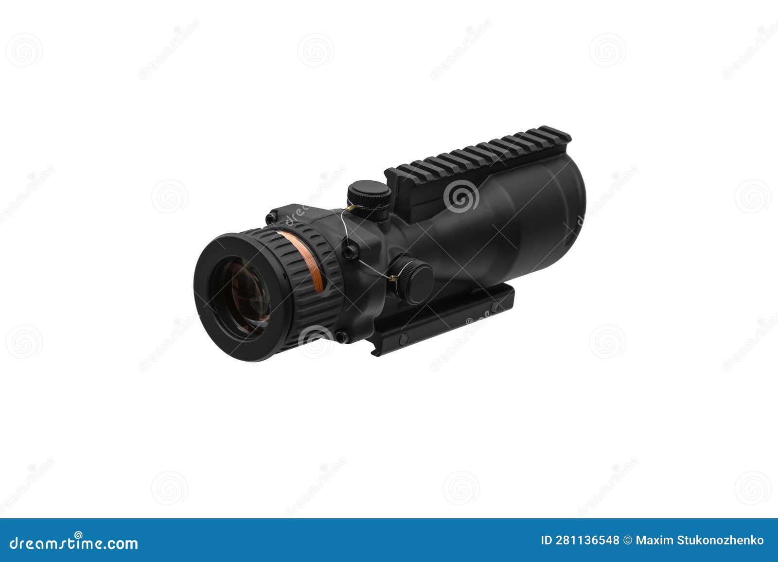 Modern Optical Collimator Sight. Aiming Device for Shooting at Short ...
