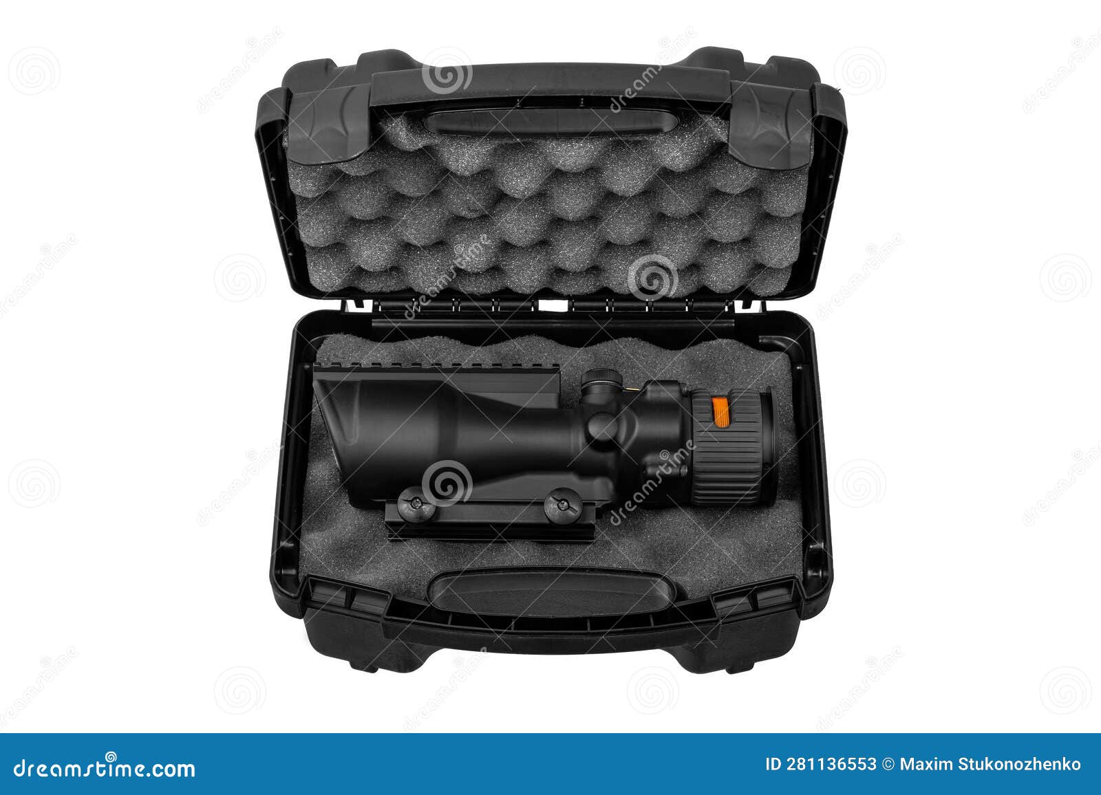 Modern Optical Collimator Sight. Aiming Device for Shooting at Short ...