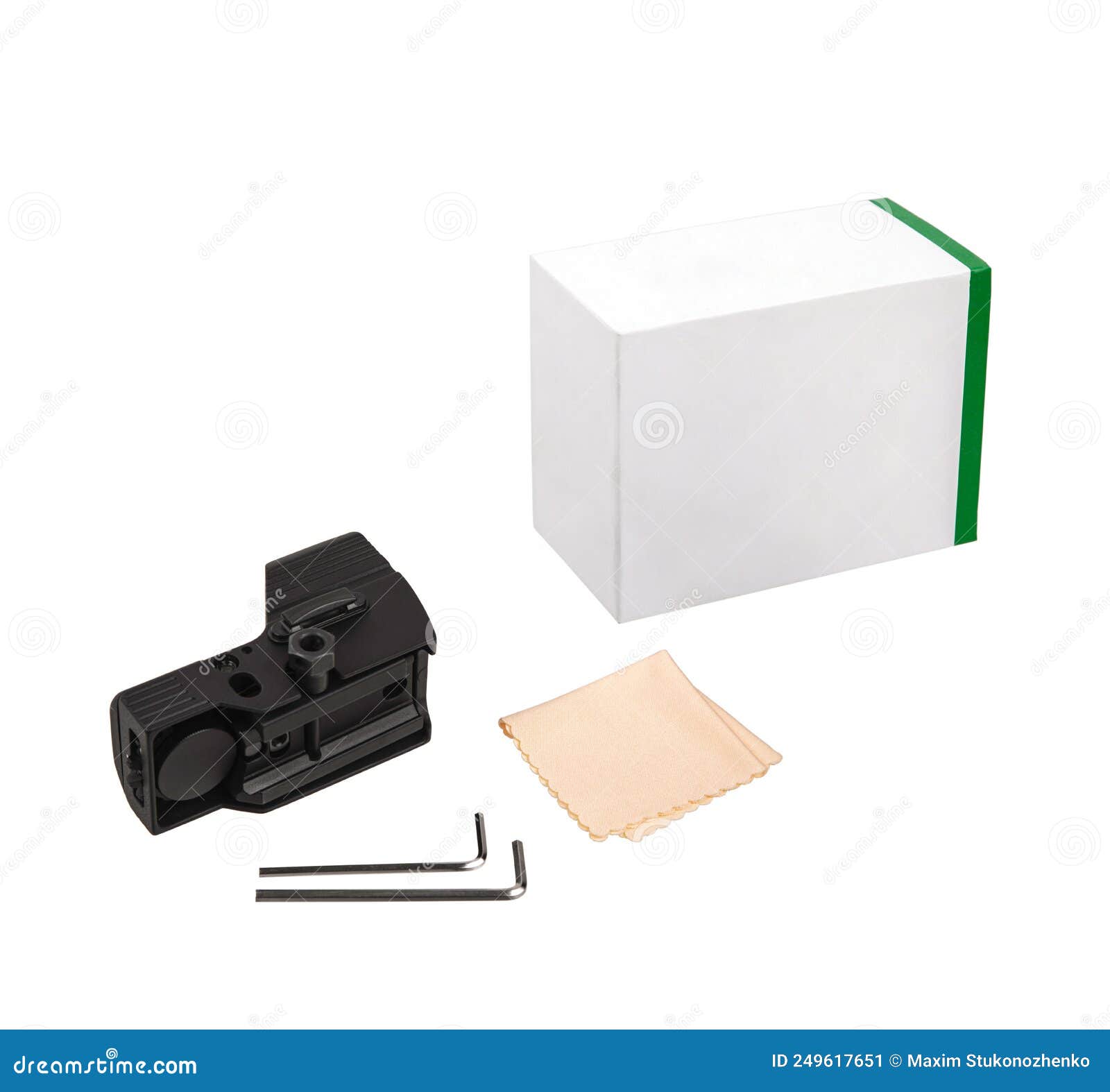 Modern Optical Collimator Sight. Aiming Device for Shooting at Short ...