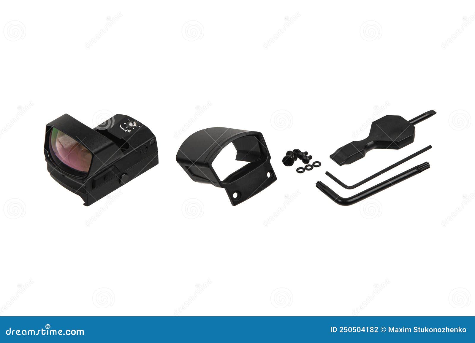 Modern Optical Collimator Sight. Aiming Device for Shooting at Short ...