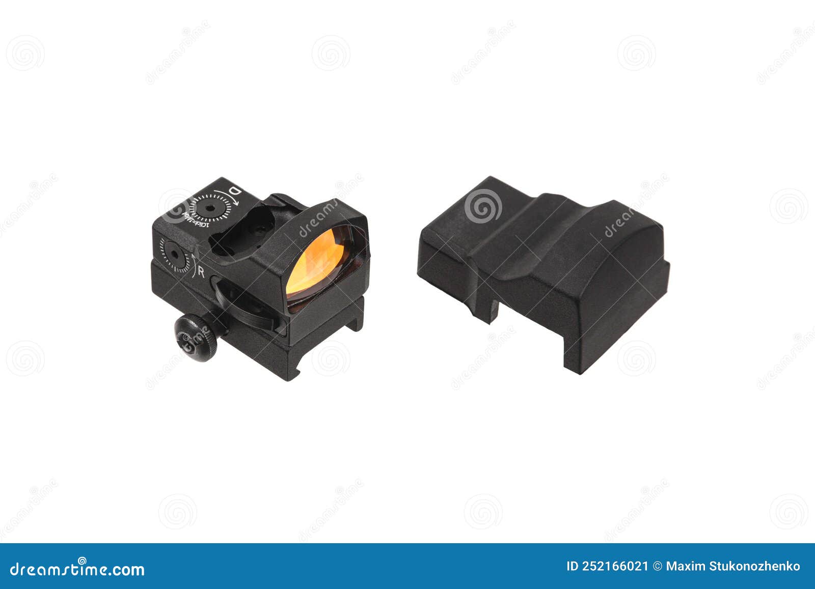 Modern Optical Collimator Sight. Aiming Device for Shooting at Short ...