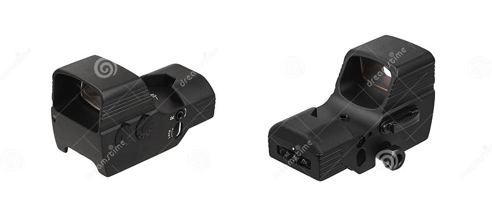 Modern Optical Collimator Sight. Aiming Device for Shooting at Short ...