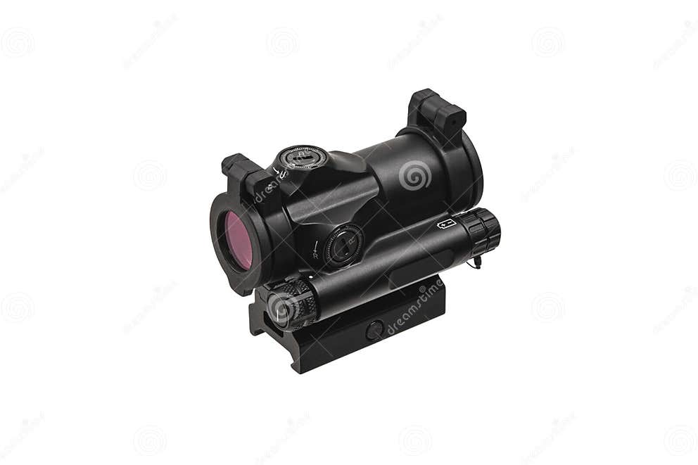 Modern Optical Collimator Sight. Aiming Device for Shooting at Short ...