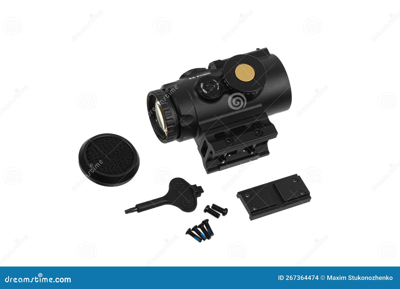 Modern Optical Collimator Sight. Aiming Device for Shooting at Short ...
