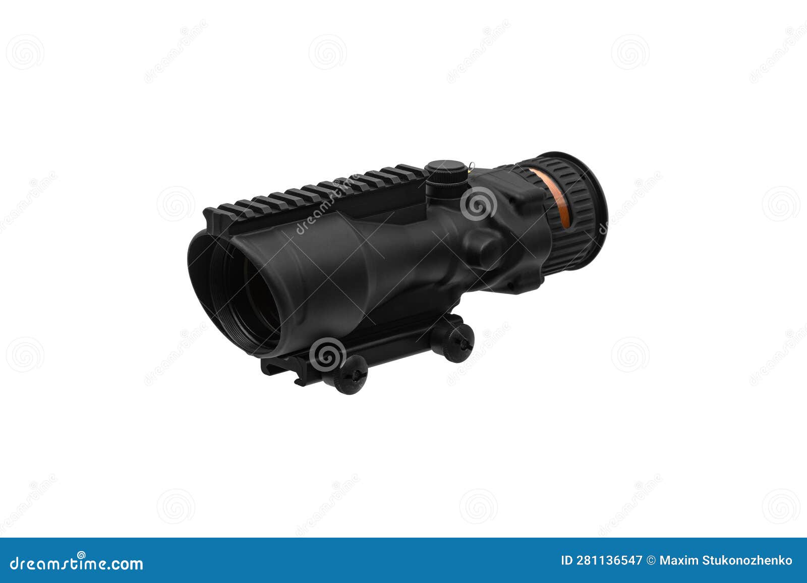 Modern Optical Collimator Sight. Aiming Device for Shooting at Short ...