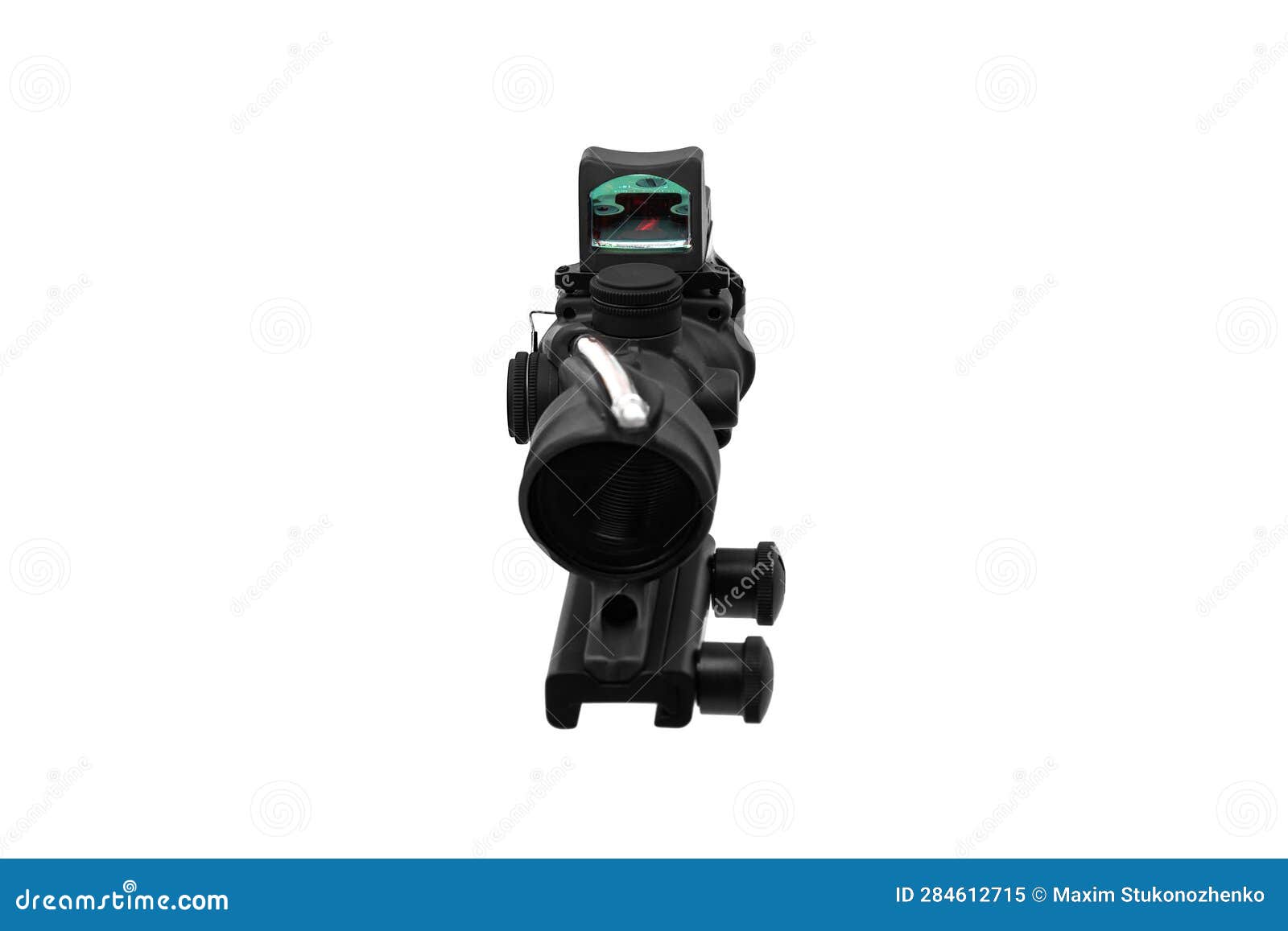 Modern Optical Collimator Sight. Aiming Device for Shooting at Short ...