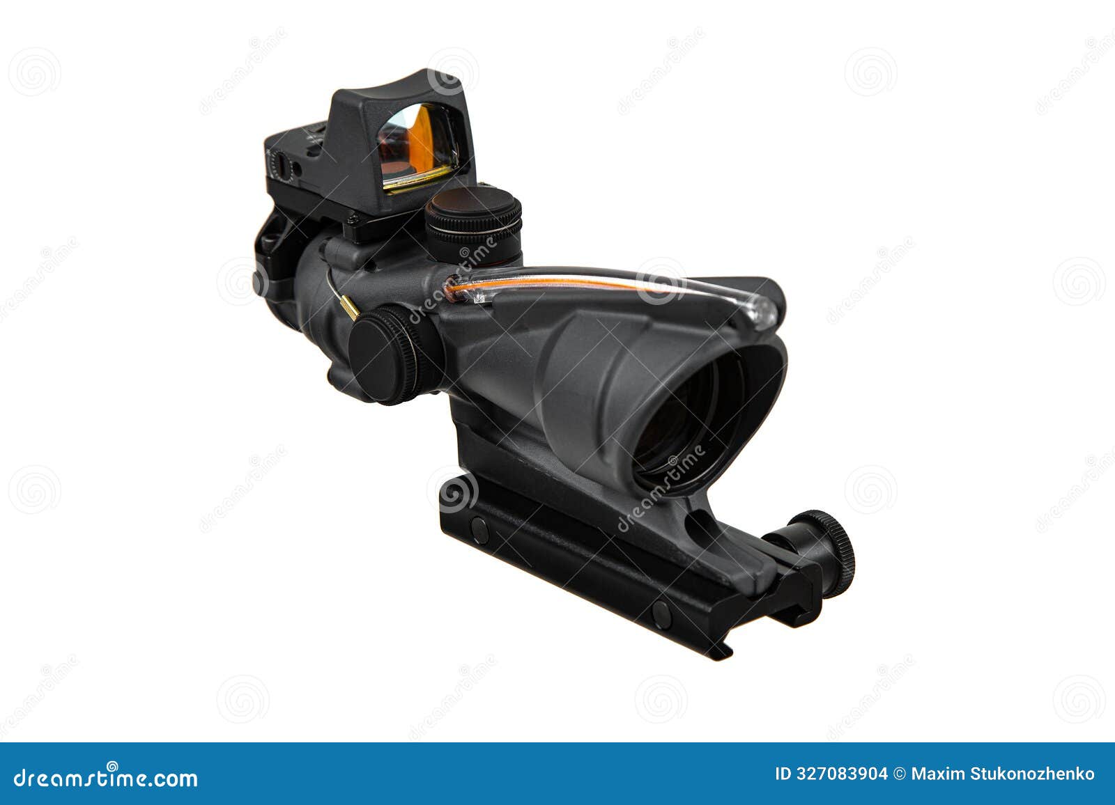 Modern Optical Collimator Sight. Aiming Device for Shooting at Short ...