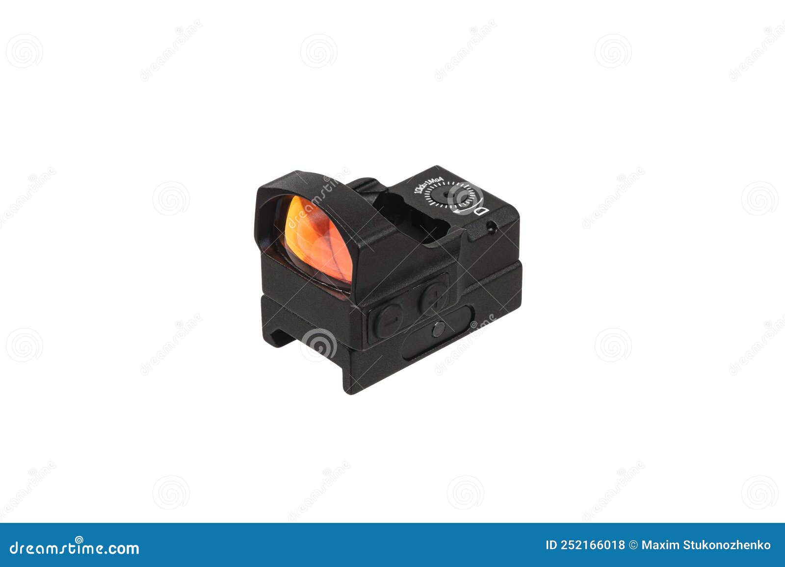 Modern Optical Collimator Sight. Aiming Device for Shooting at Short ...