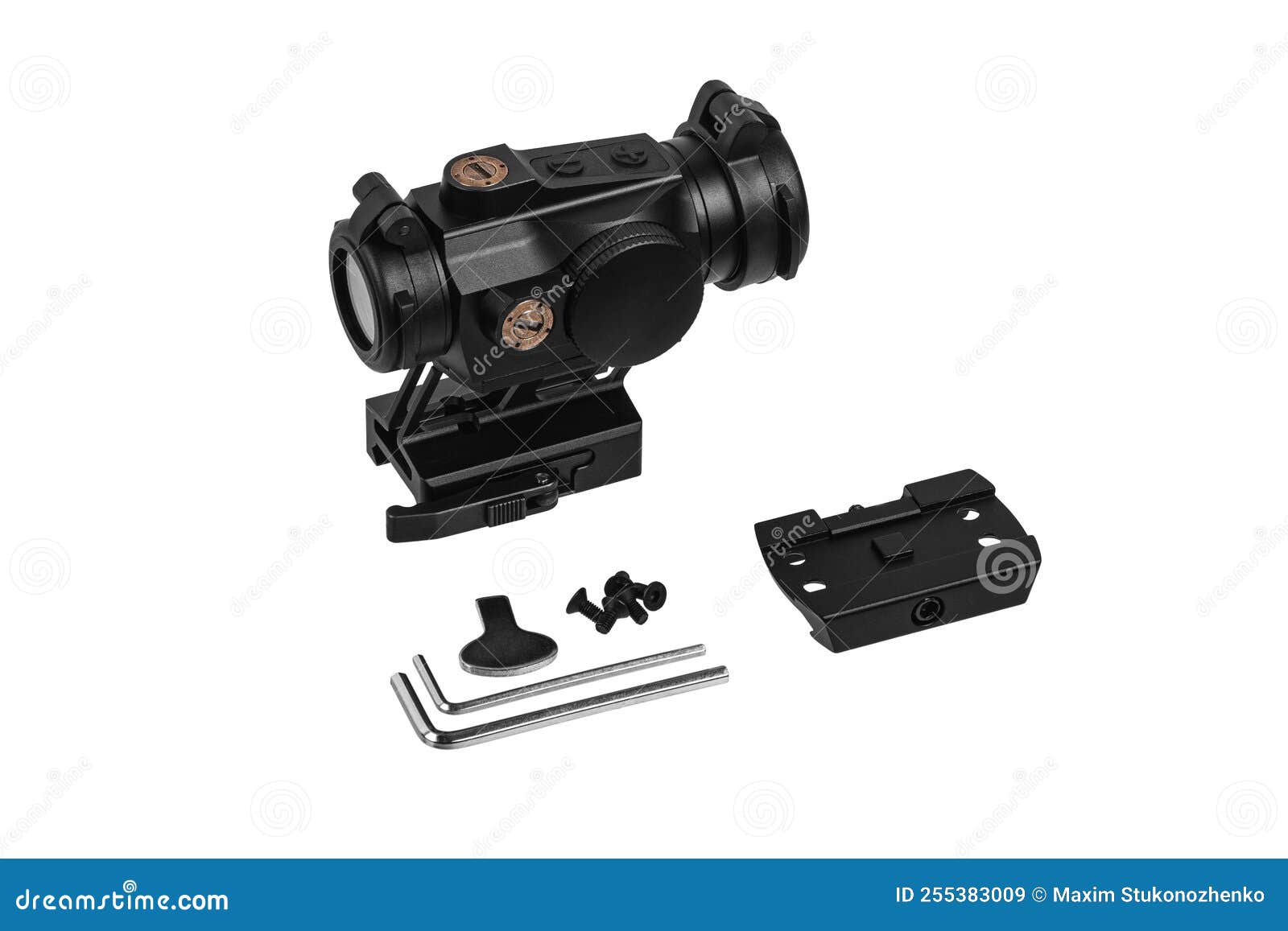Modern Optical Collimator Sight. Aiming Device for Shooting at Short ...