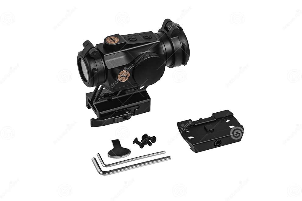 Modern Optical Collimator Sight. Aiming Device for Shooting at Short ...