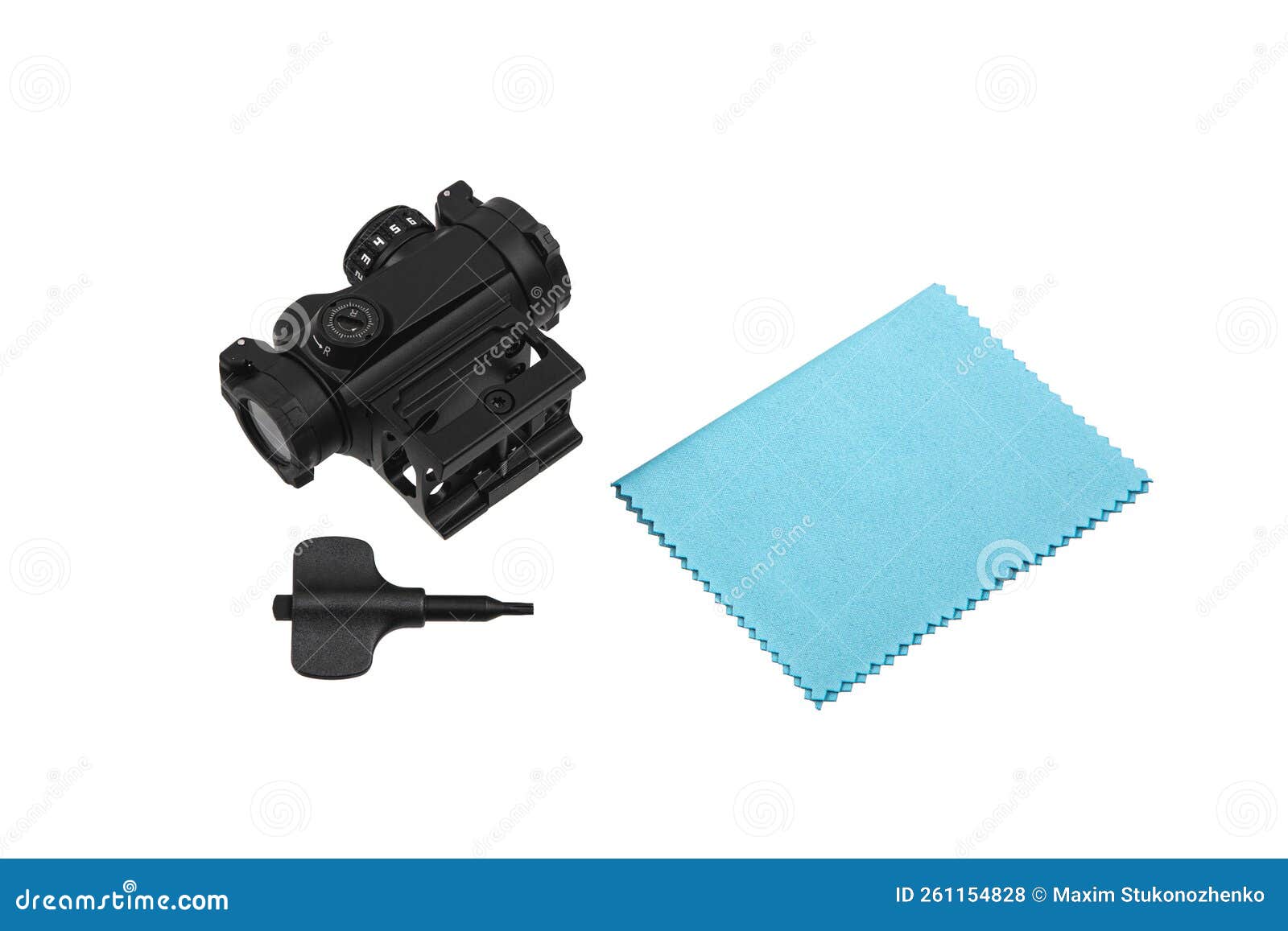 Modern Optical Collimator Sight. Aiming Device for Shooting at Short ...