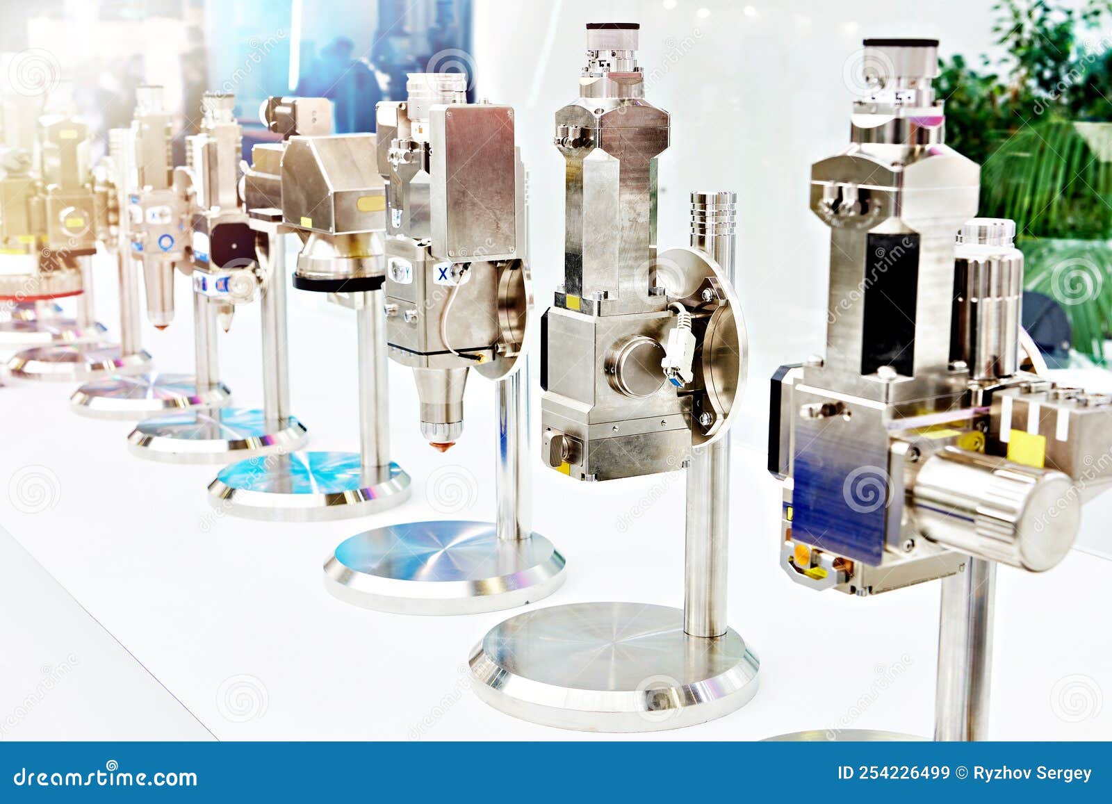 Modern Optical Systems for High-precision Welding Stock Image - Image ...