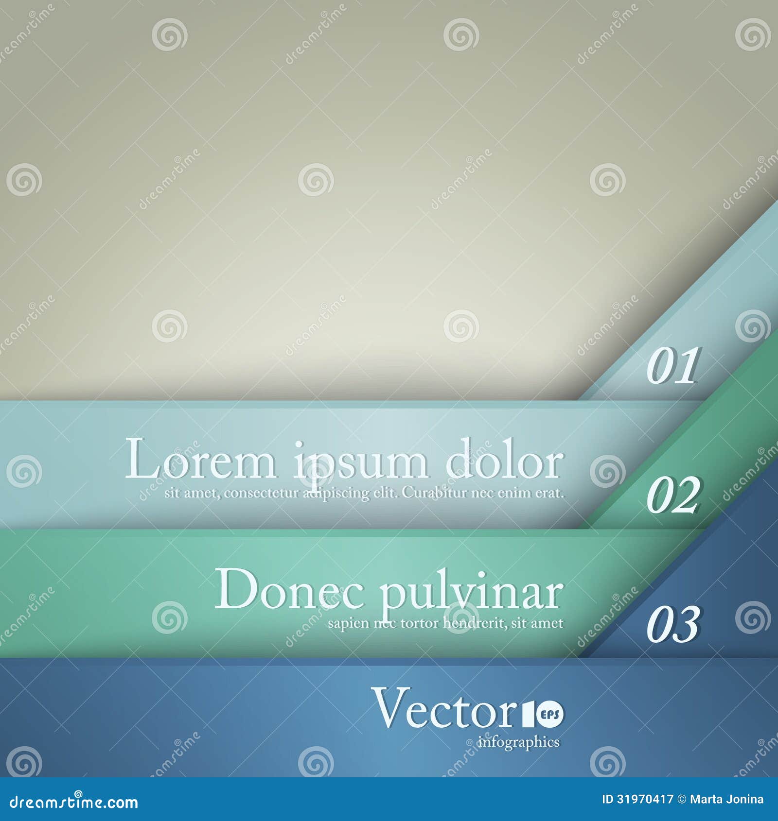 Modern options template stock vector. Illustration of graphic - 31970417