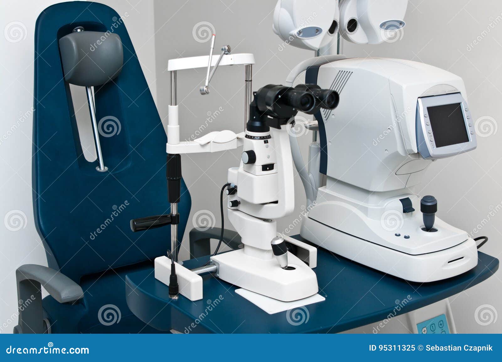 Modern optometrist dopter stock image. Image of consulting - 95311325