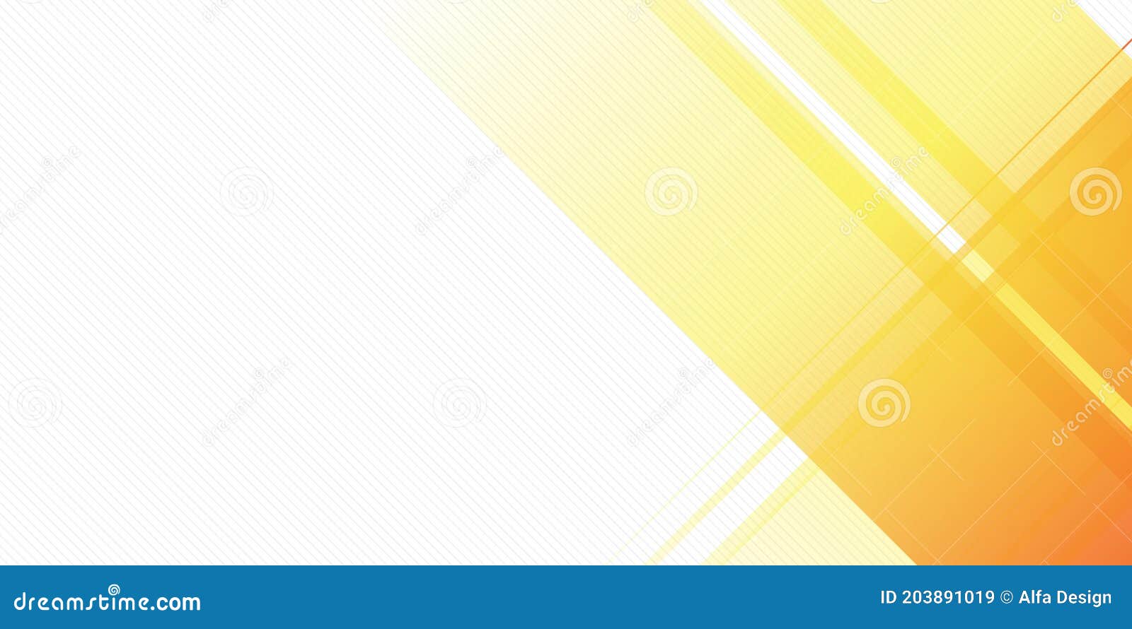 Modern Orange Background Presentation Template Vector Stock ...