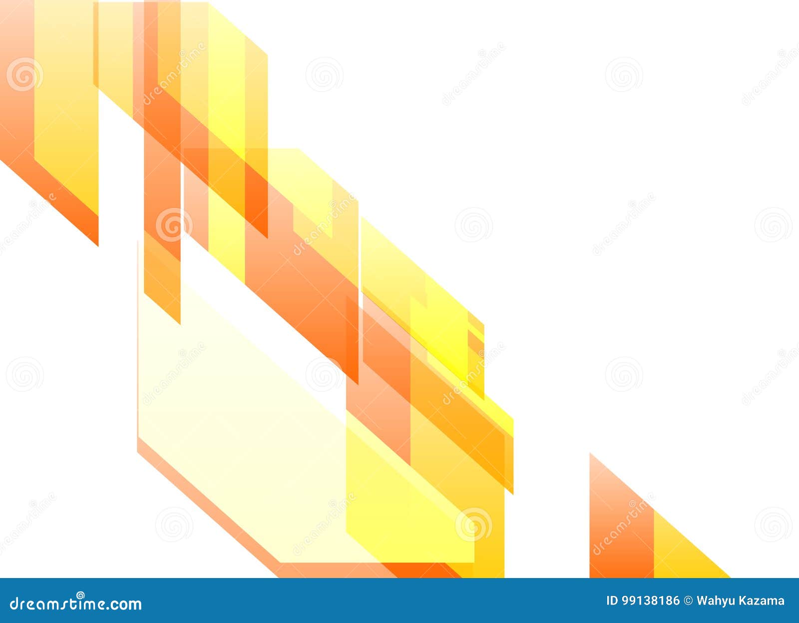 Orange Dynamic Abstract in White Background Stock Vector - Illustration ...