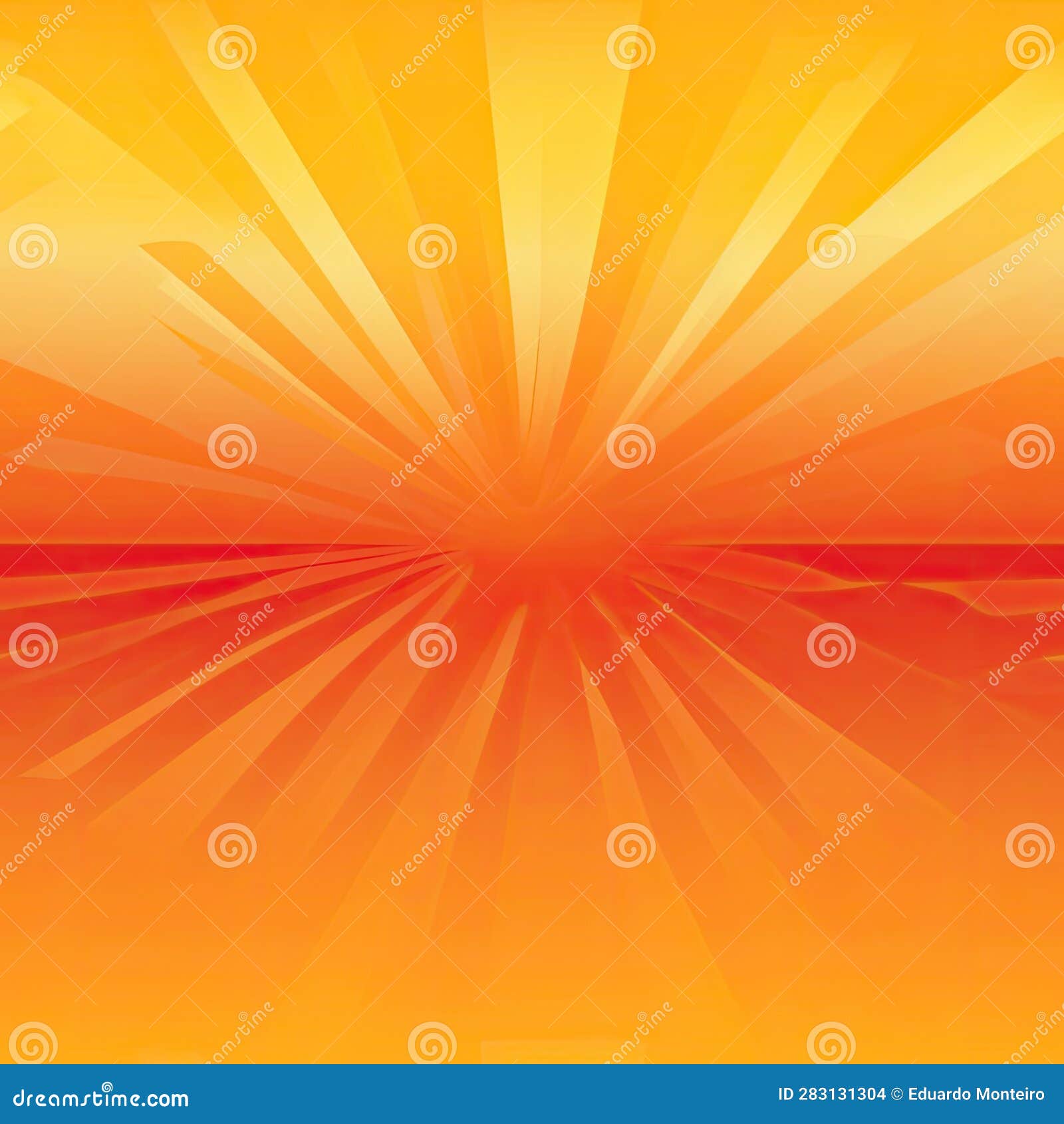 Modern Orange Sunburst Background with Soft-edged Shapes (tiled Stock ...