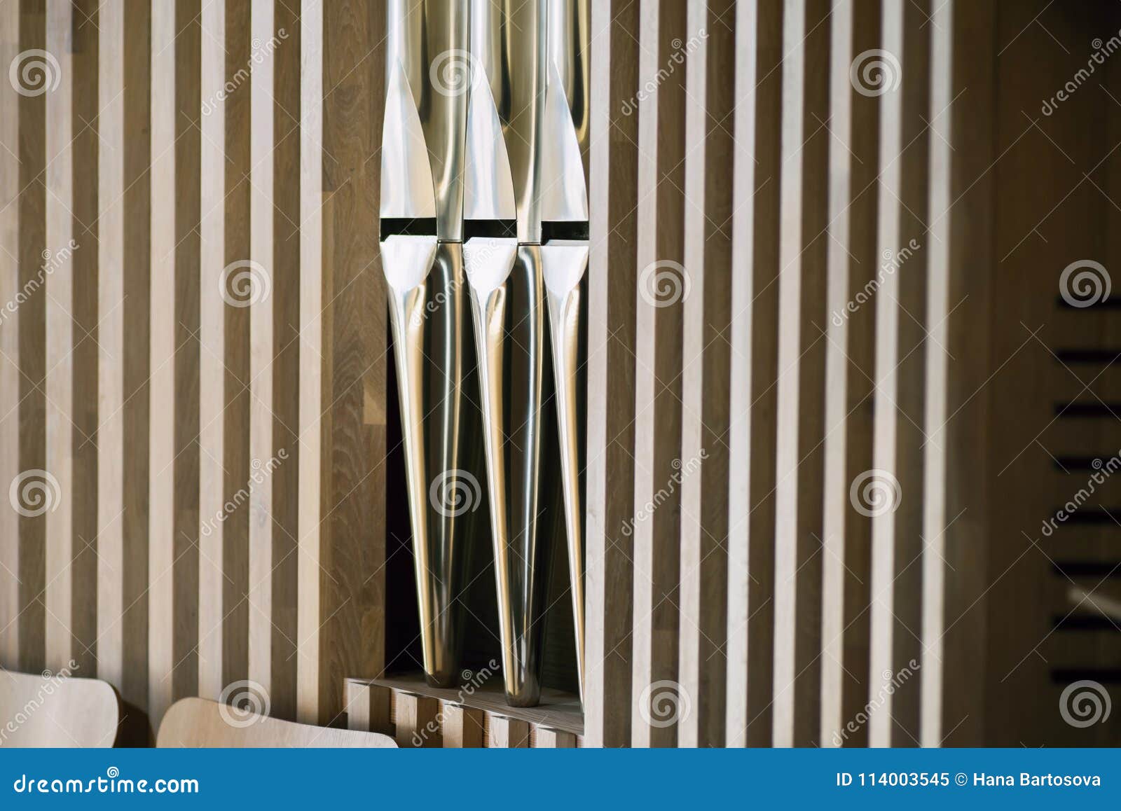 Modern organ with pipes. stock image. Image of melody - 114003545