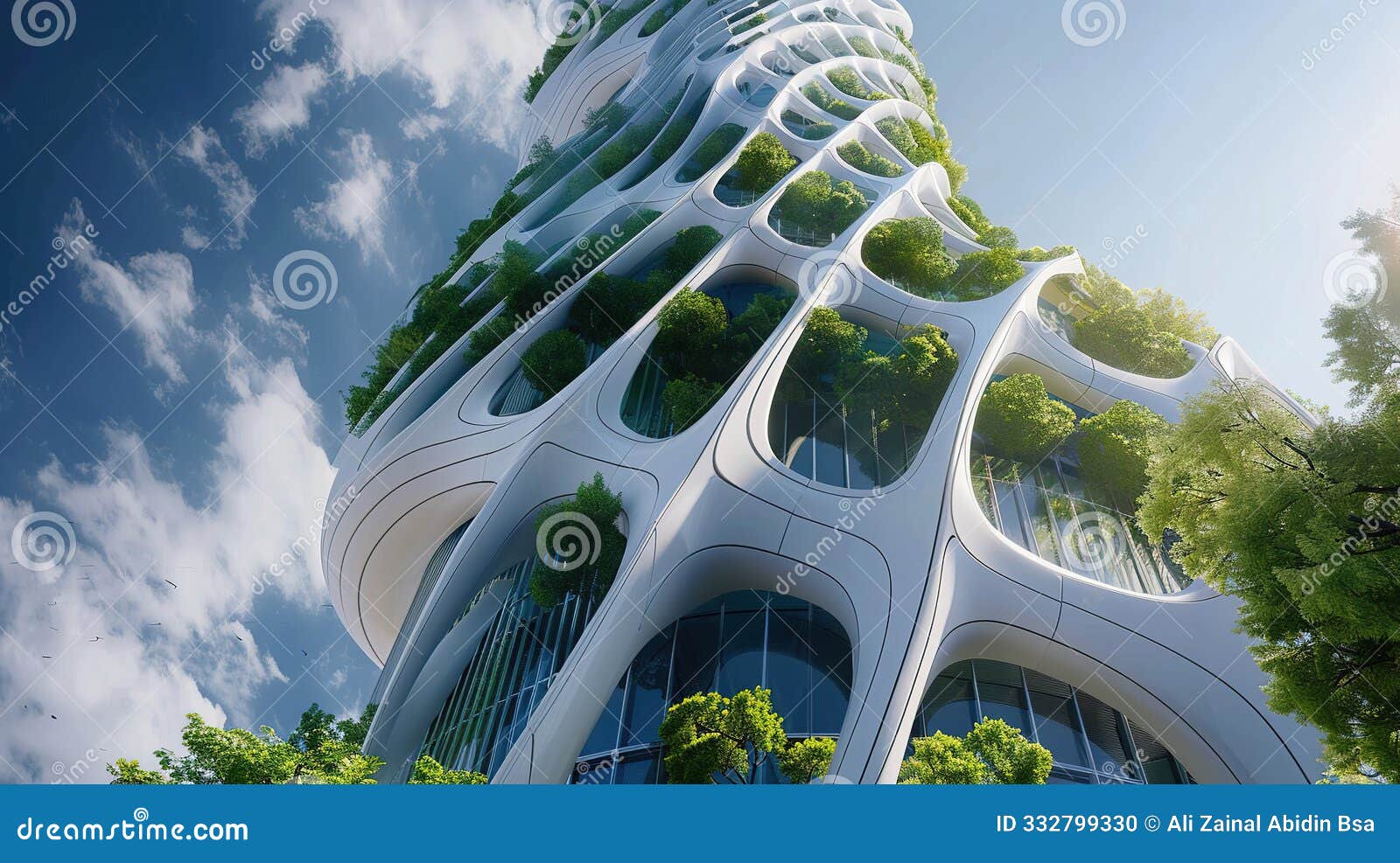 The Integration of Organic Principles in Modern Architecture Stock ...