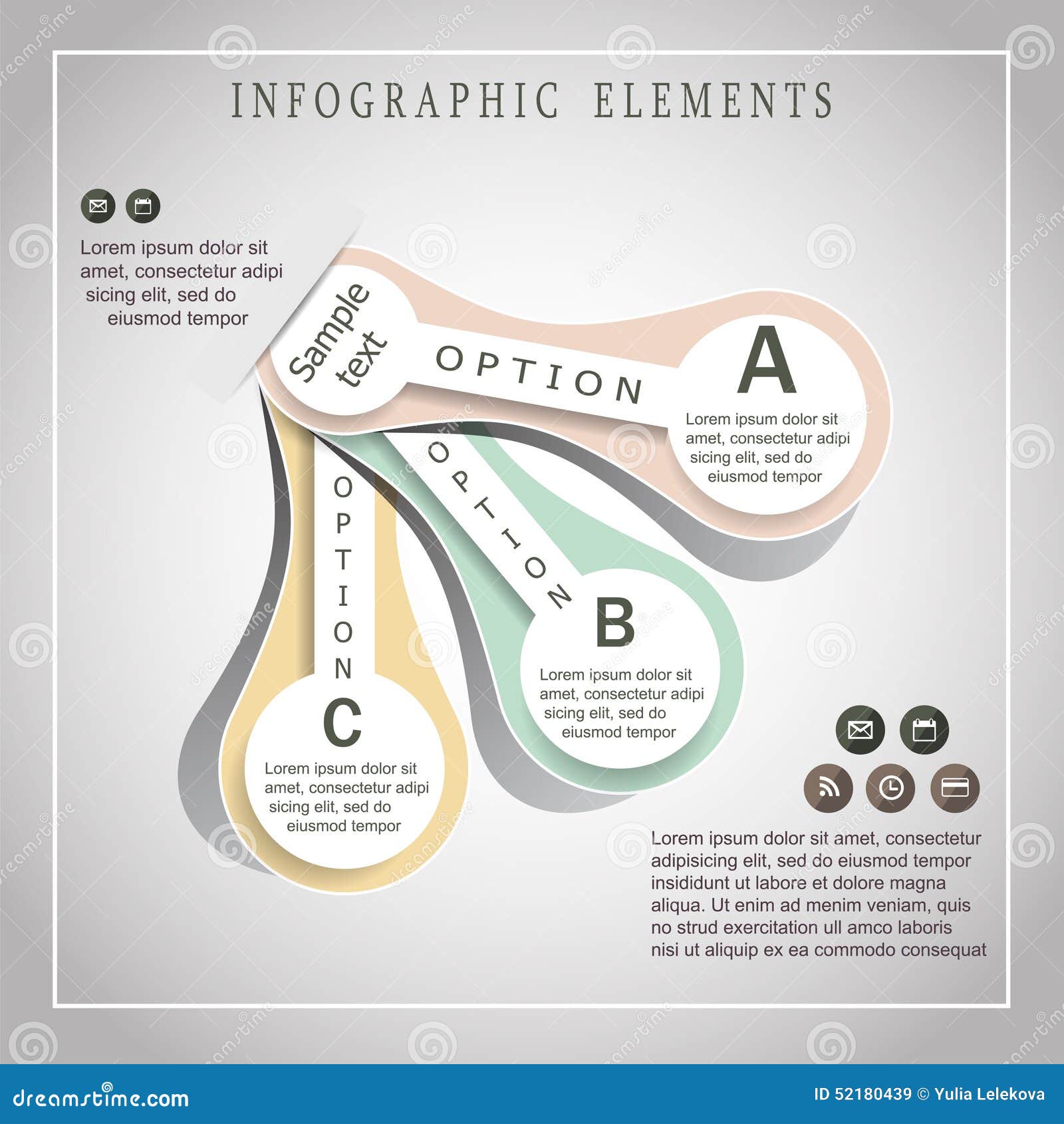 Modern Origami Style Infographic Banners Stock Vector - Illustration of ...