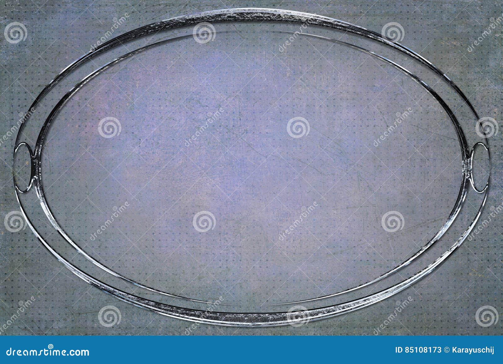 Modern Oval Frame on Background with Texture Stock Illustration ...