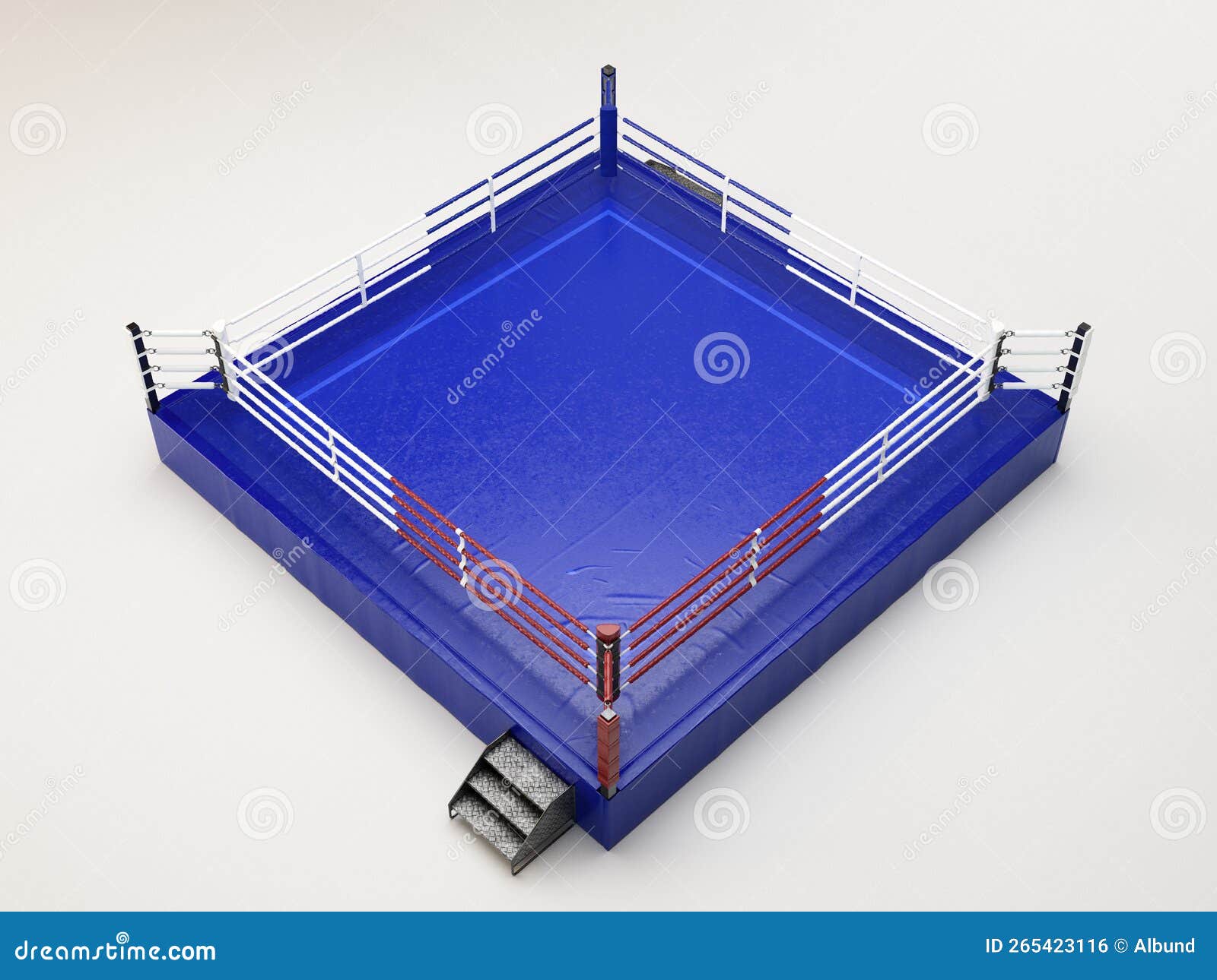 Modern Oversized Wrestling Ring Stock Image | CartoonDealer.com #265425355