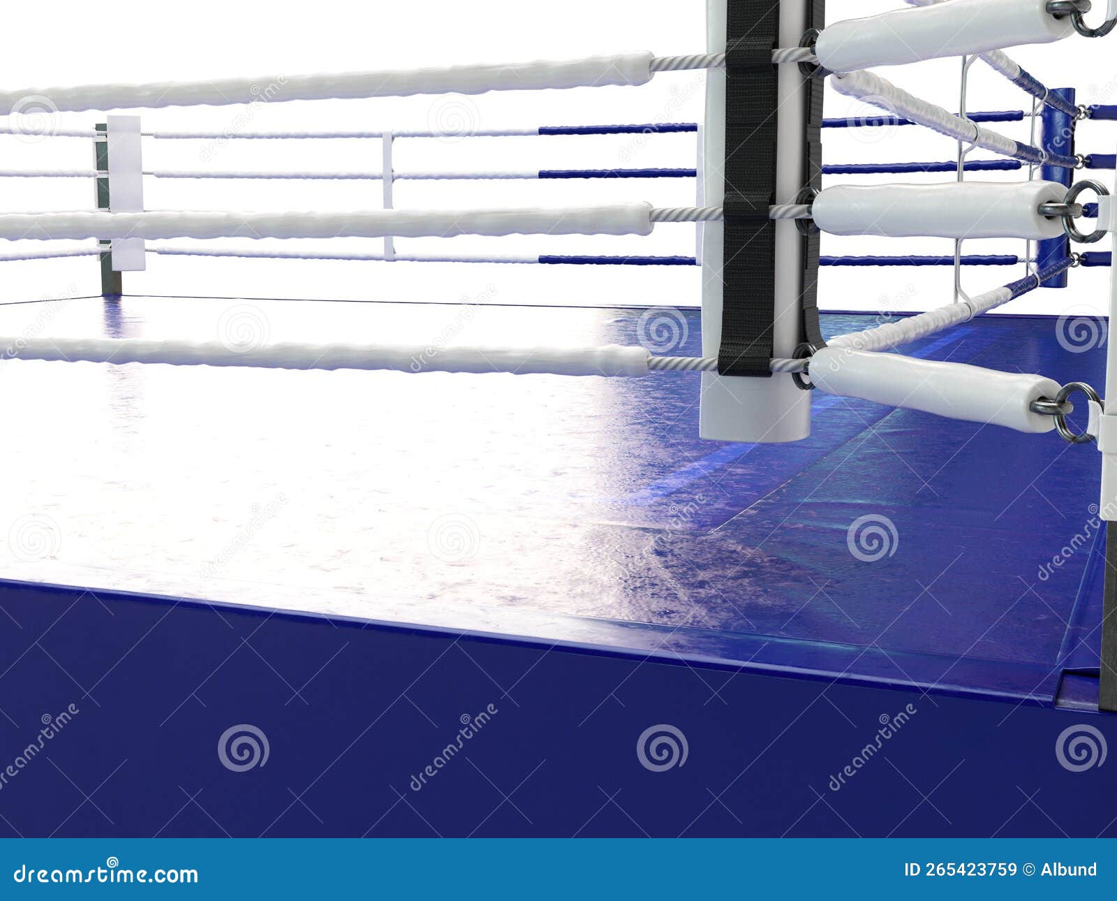 Modern Oversized Boxing Ring Stock Illustration - Illustration of ...