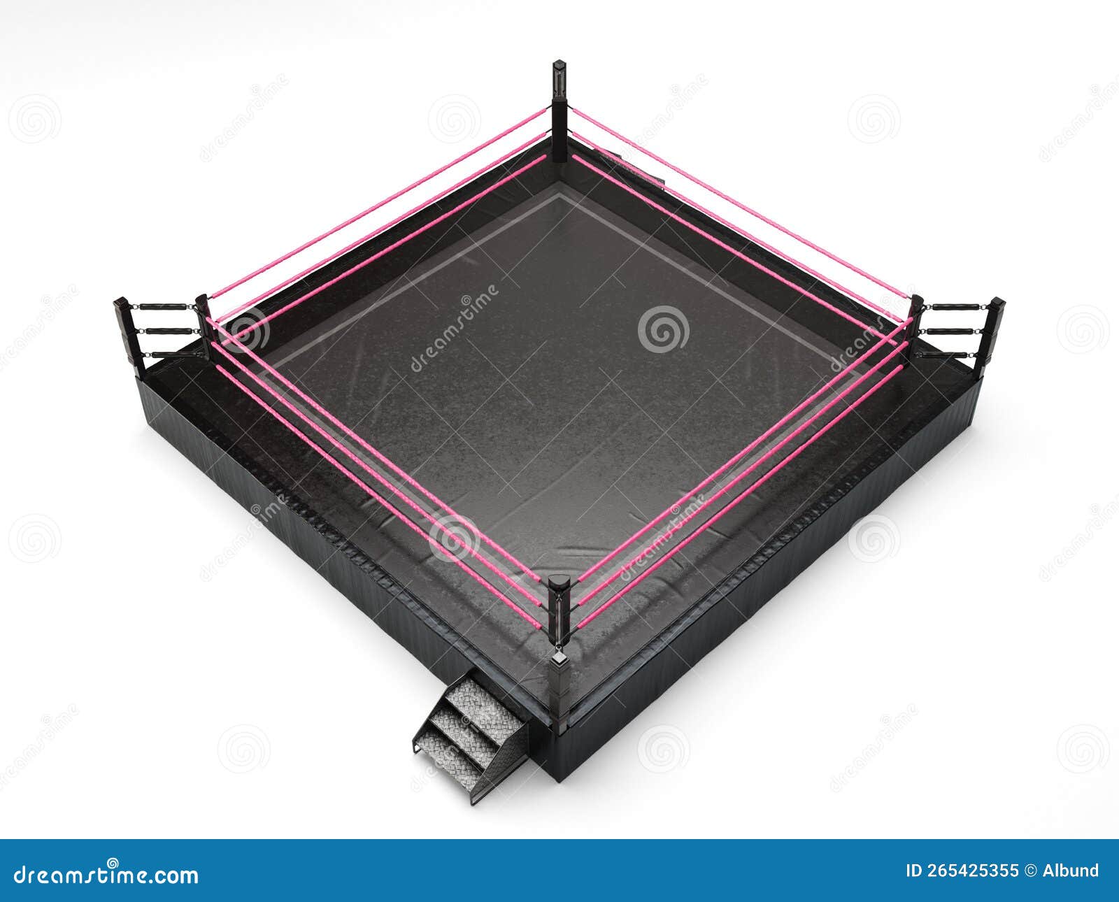 Modern Oversized Wrestling Ring Stock Image | CartoonDealer.com #265425355