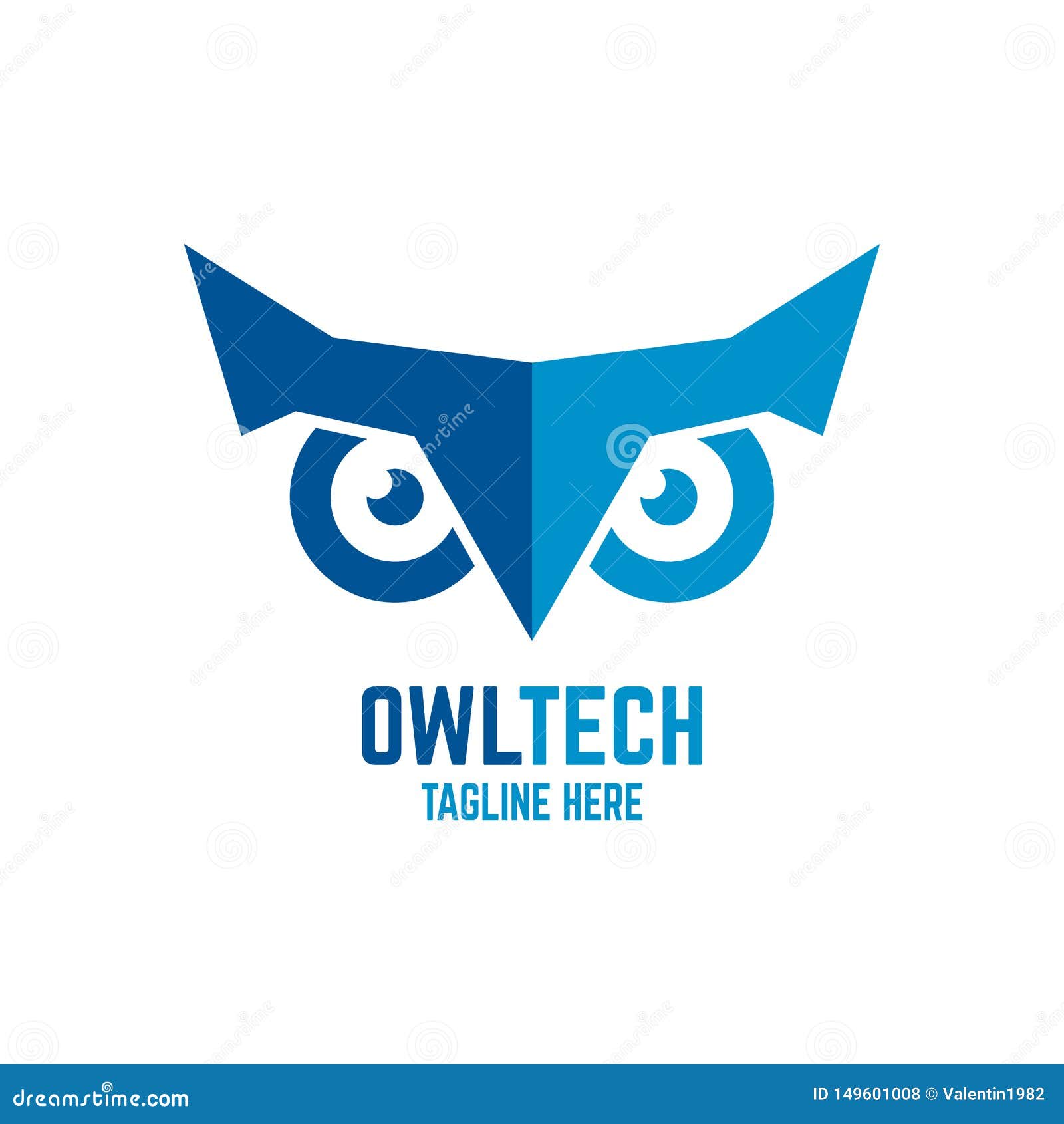 Modern Owl and Technology Logo. Vector Illustration Stock Vector ...