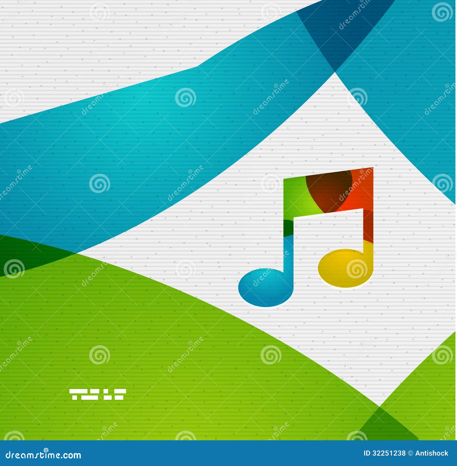 Modern Paper Design Music Concept Stock Vector - Illustration of ...