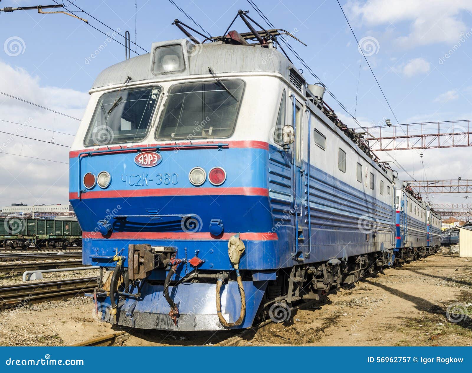 Modern Passenger Double-decker Bus At The Mo Chit Bus Terminal. Bangkok ...
