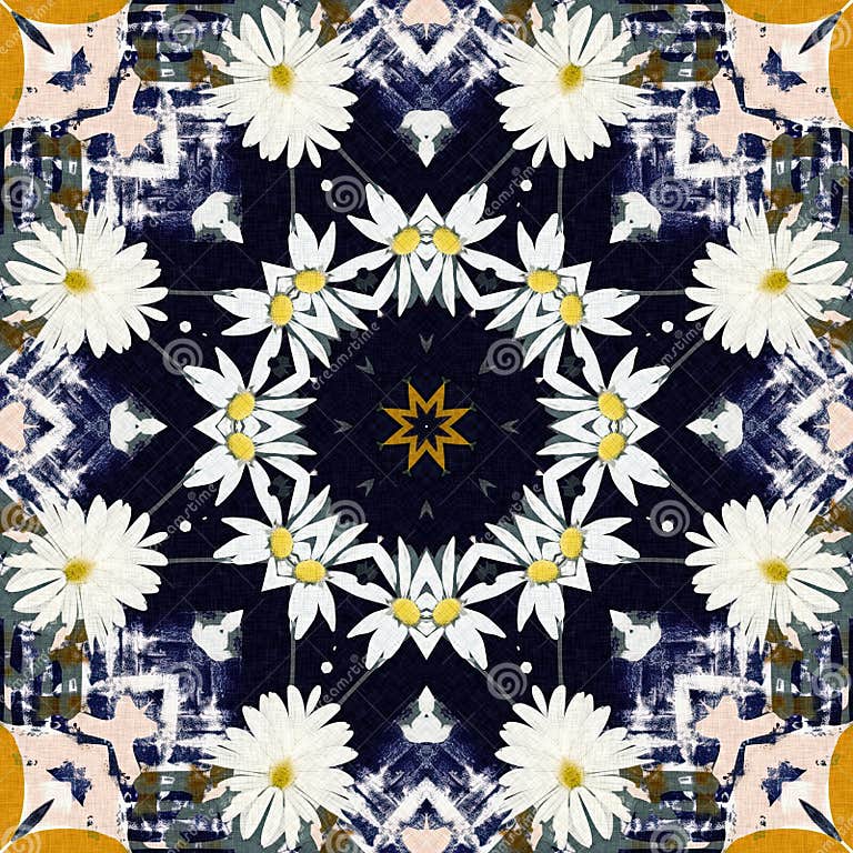 Modern Patchwork Grid Pattern with Fabric Effect Design. Seamless ...