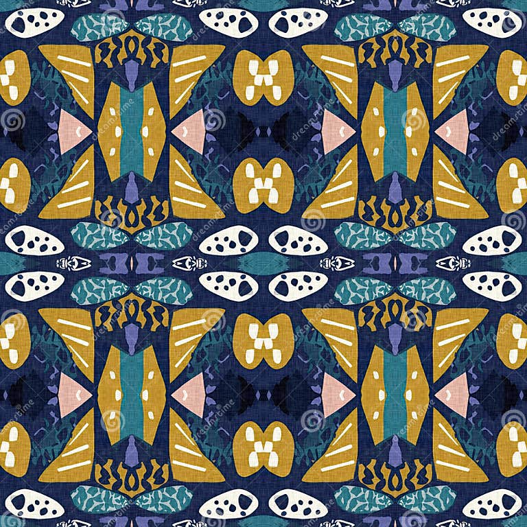 Modern Patchwork Grid Pattern with Fabric Effect Design. Seamless ...