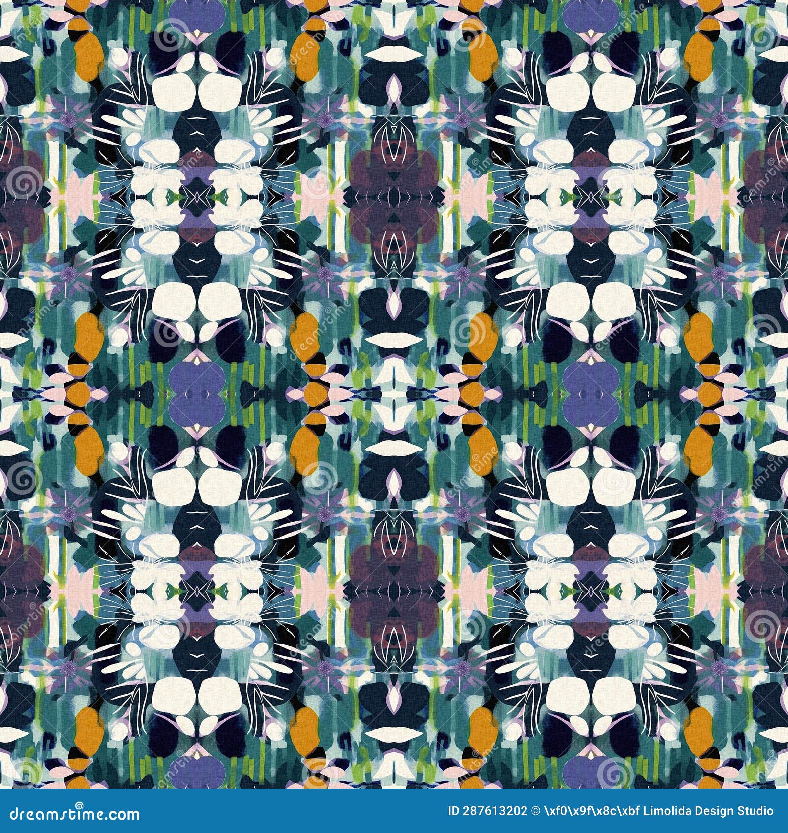 Modern Patchwork Grid Pattern with Fabric Effect Design. Seamless ...