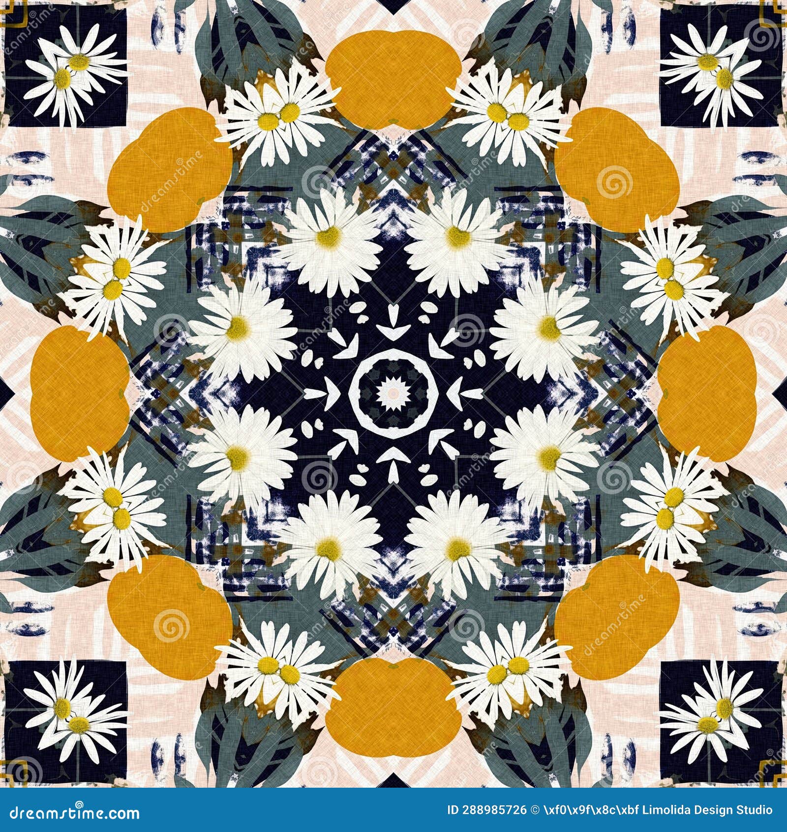 Modern Patchwork Grid Pattern with Fabric Effect Design. Seamless ...