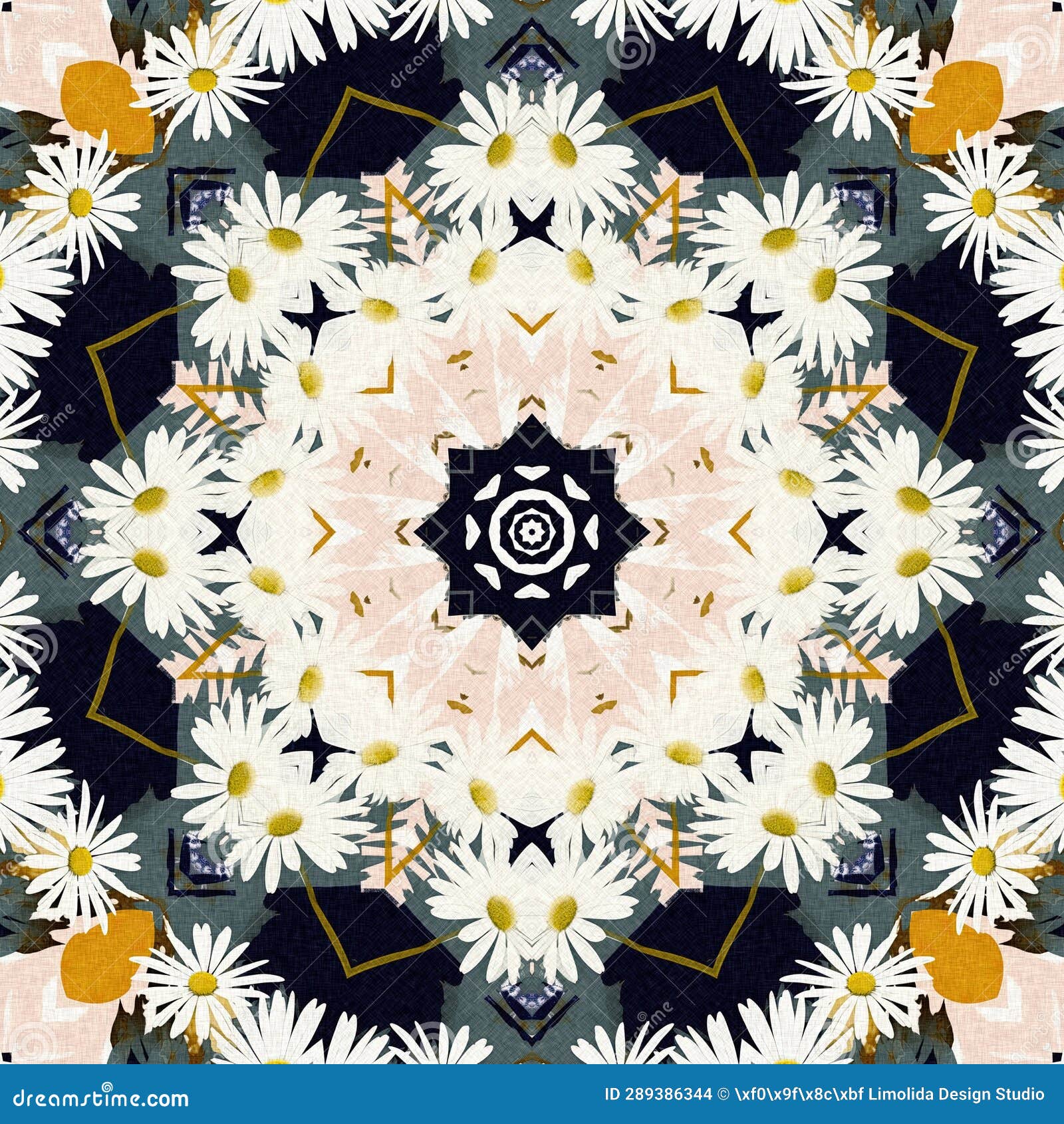 Modern Patchwork Grid Pattern with Fabric Effect Design. Seamless ...