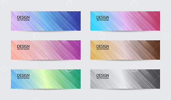 Modern Pattern Concepts Colors Design Elements Headers Stock ...