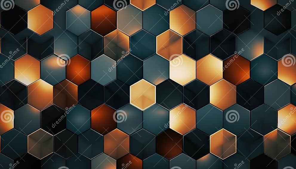 Modern Pattern Geometric, Techie Hexagonal Based Texture Stock ...