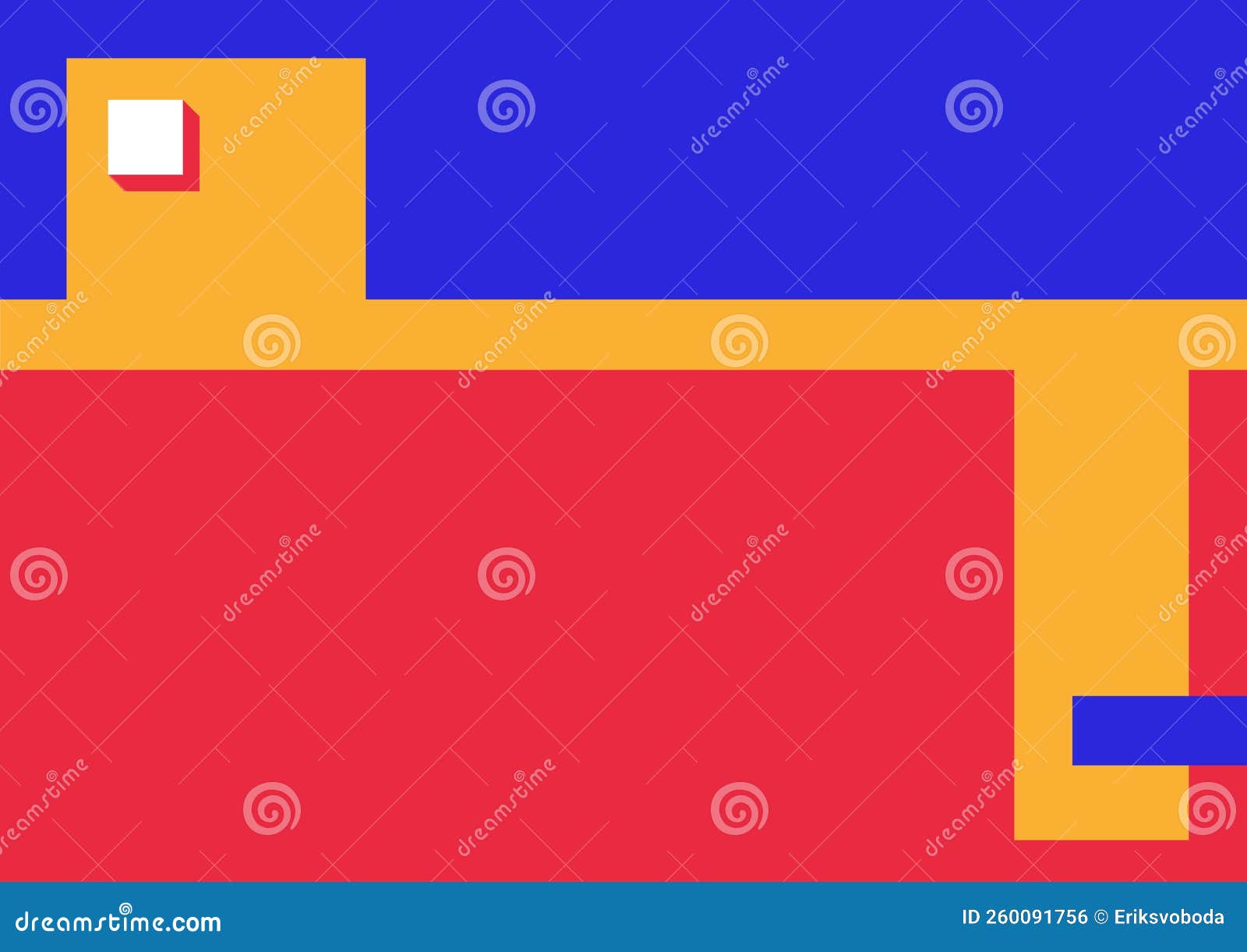 Modern Pattern from Rectangular Shapes Stock Vector - Illustration of ...