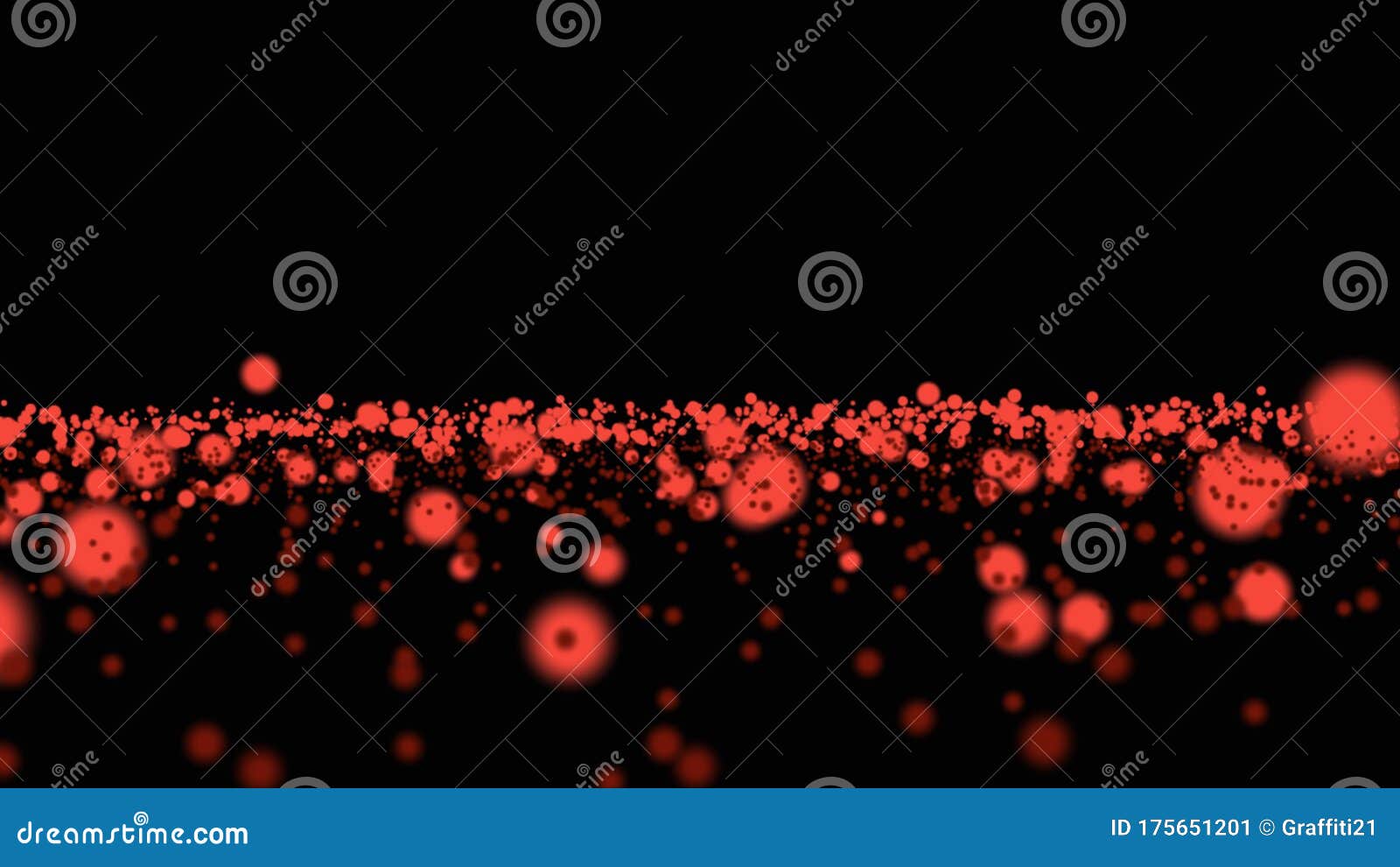 Modern Pattern with Red Dots on Red Dark Background. Colorful Wallpaper ...