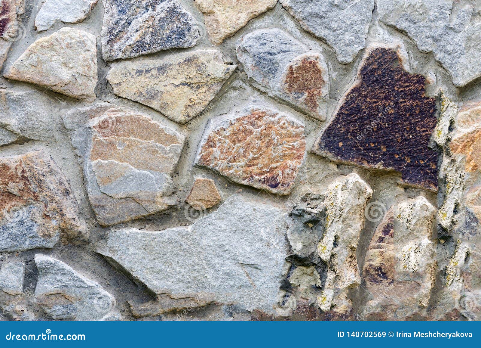 Modern Pattern of Stone Wall Decorative Surfaces Stock Image - Image of ...