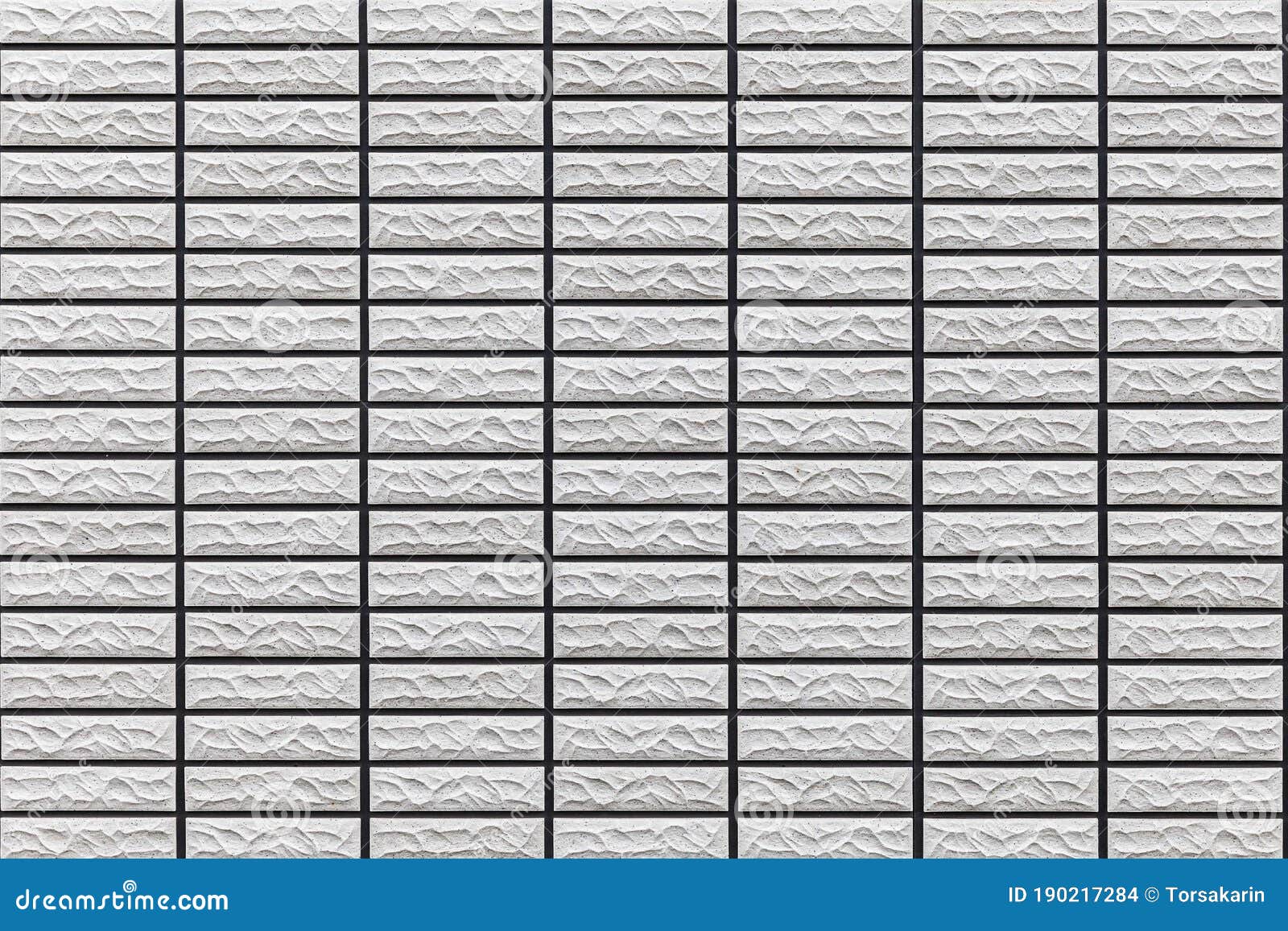 Modern Pattern of White Stone Block Wall Tile Texture Stock Photo ...