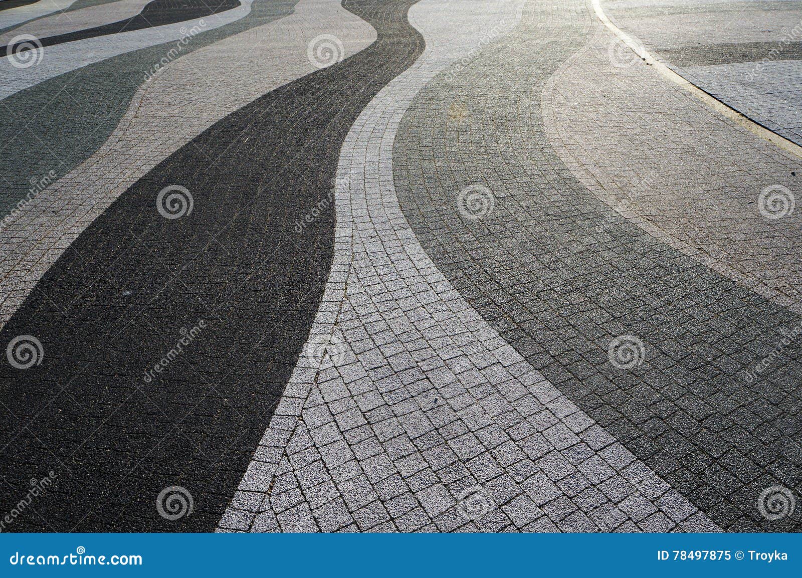 Modern pavement texture. stock image. Image of modern - 78497875