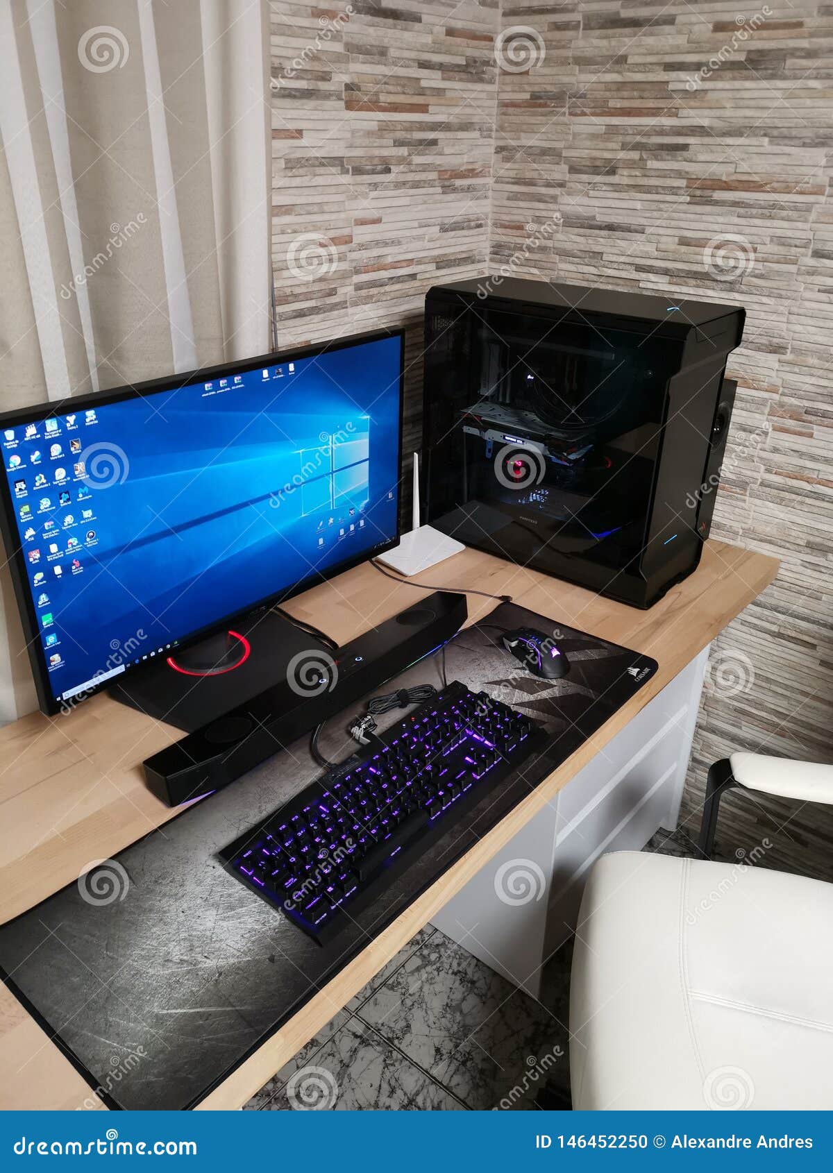 Modern Pc editorial image. Image of modern, corsair - 146452250