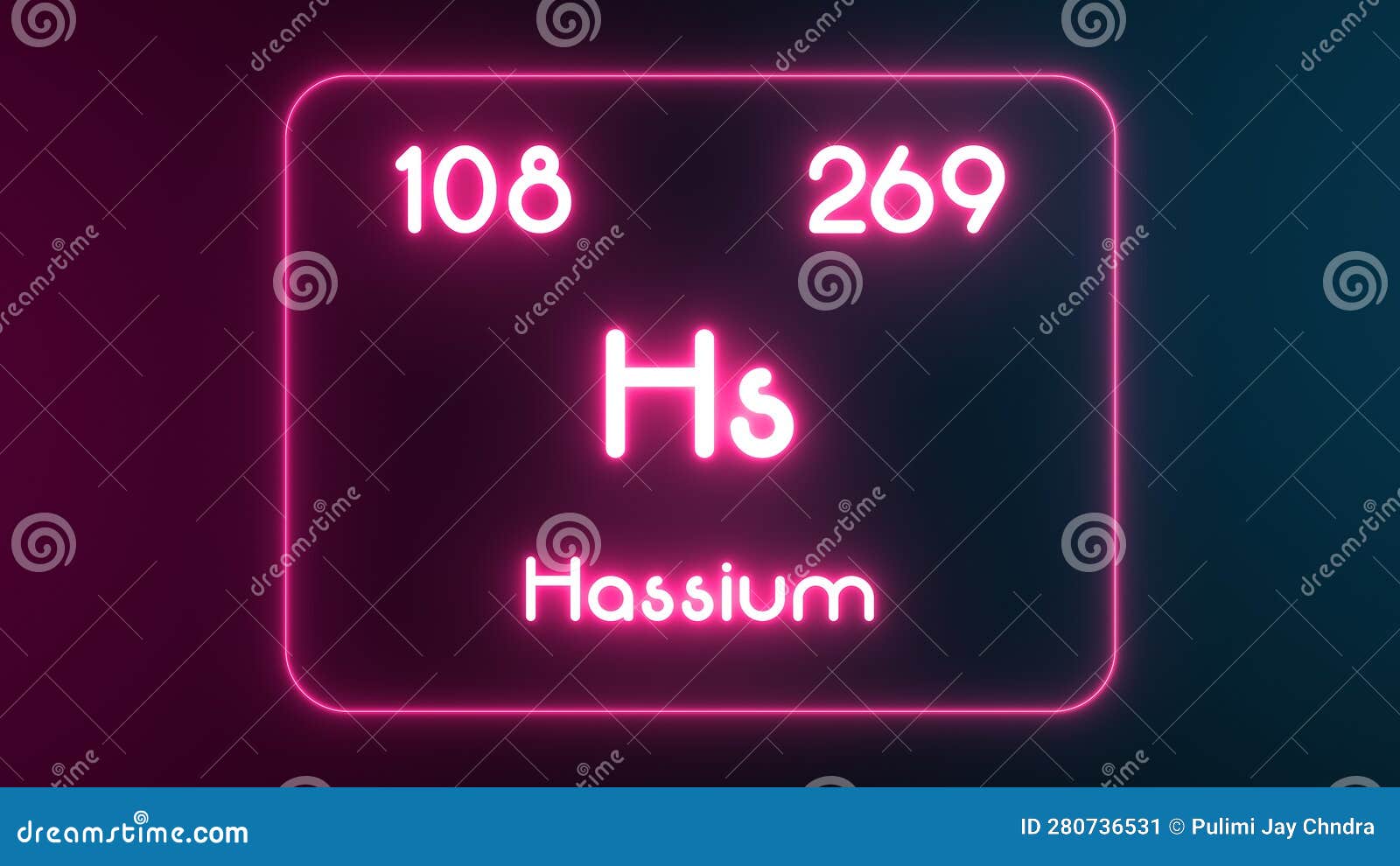 Modern Periodic Table Terbium Element Neon Text Illustration Royalty ...
