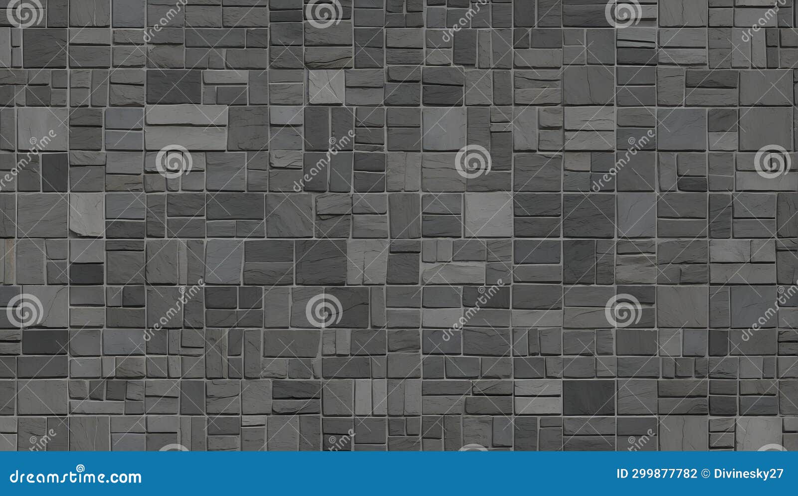 Modern Pewter Grid: Structured Slate Symphony. AI Generate Stock ...