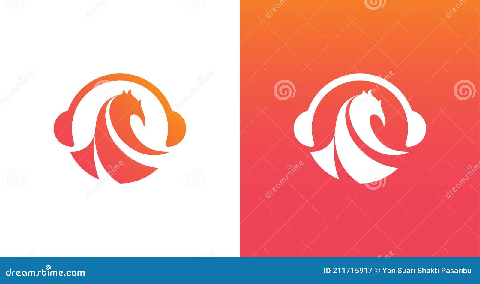 Modern Phoenix Music Logo, Phoenix and Headphone Icons Logo Stock ...